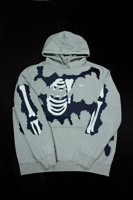Nike Vintage Nike Swoosh Skeleton Tracksuit Grey XL | Grailed