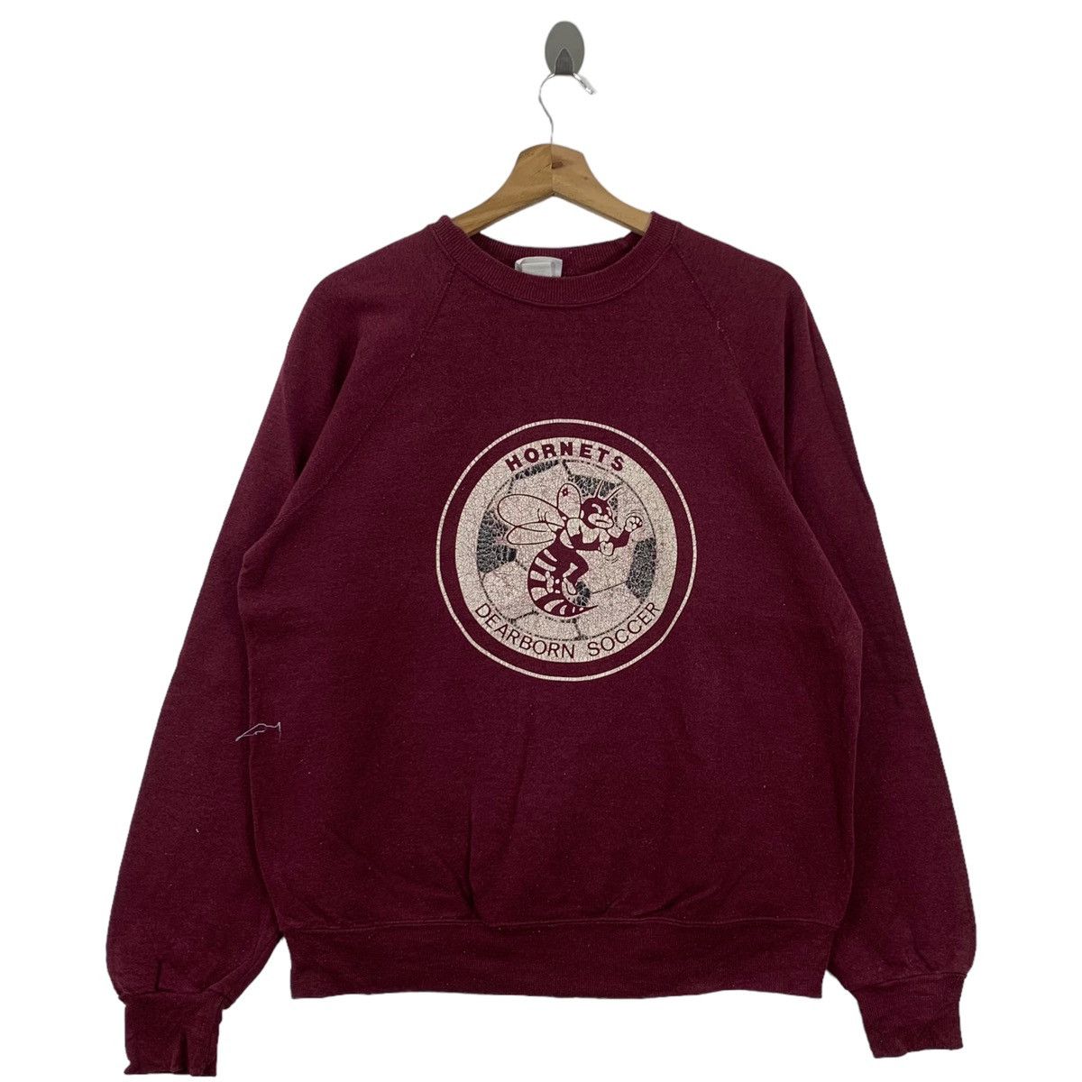 Vintage Vintage 90s BASSETT-WALKER Hornets Dearborn Soccer Pioneer ...