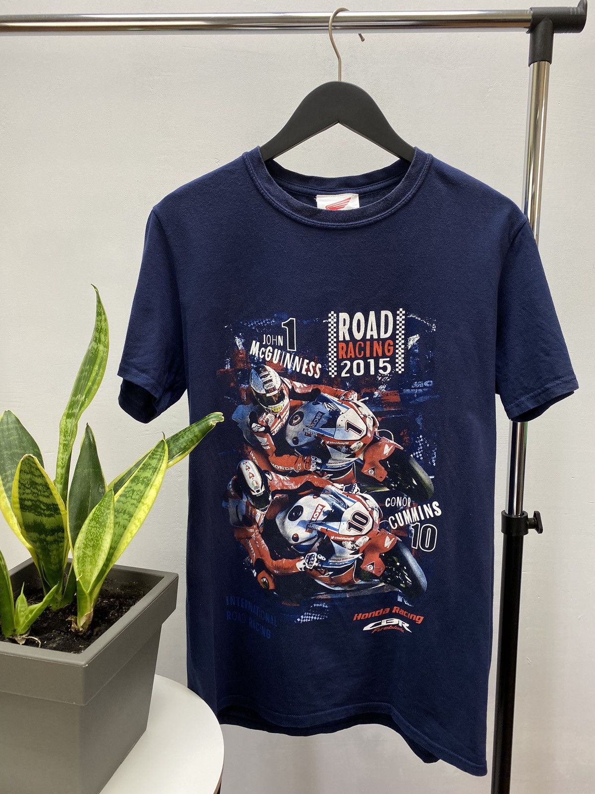 Honda × Racing × Vintage Honda Racing McGuinness & Cummins Road Racing ...