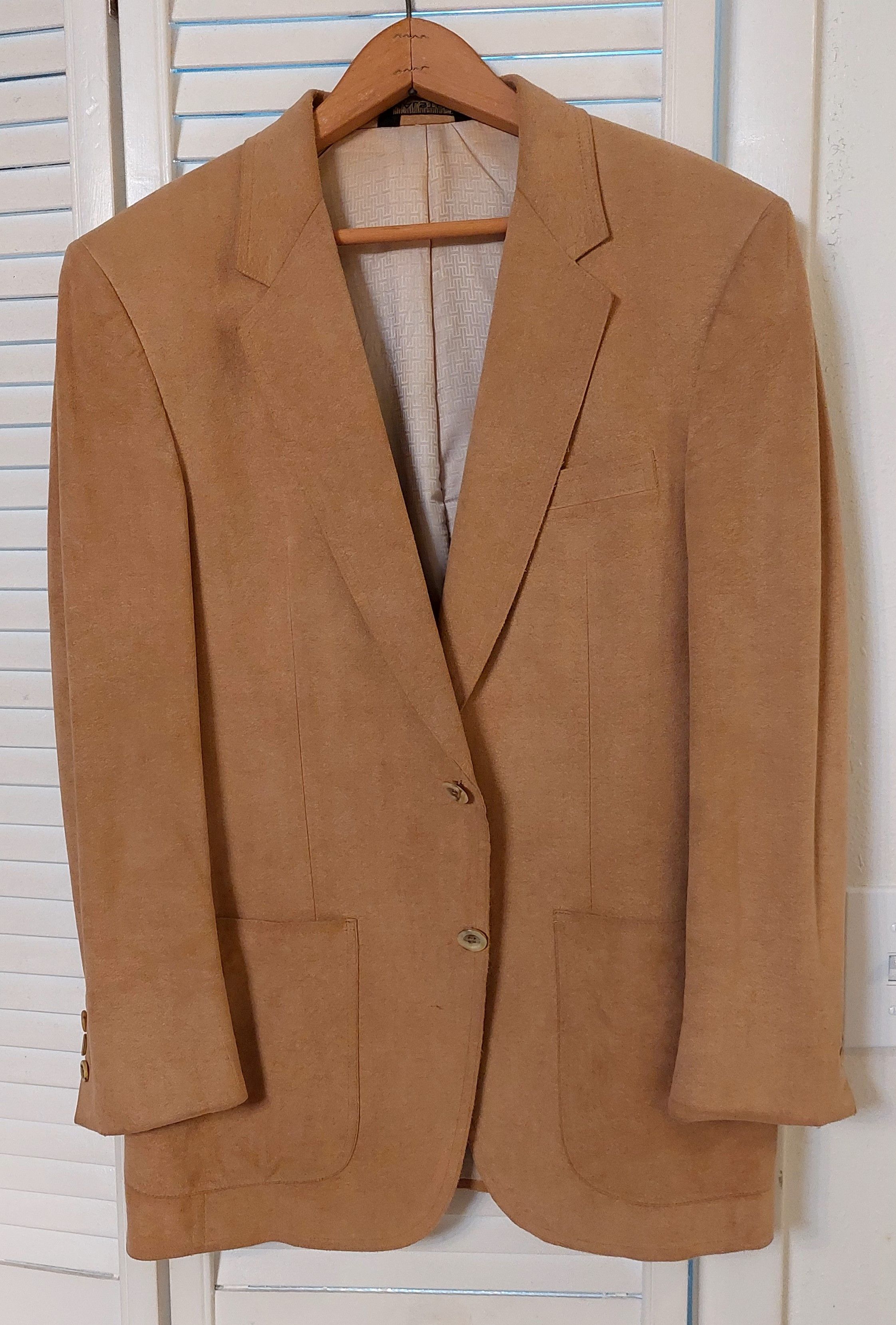 Halston III Vintage Suede Halston Blazer | Grailed
