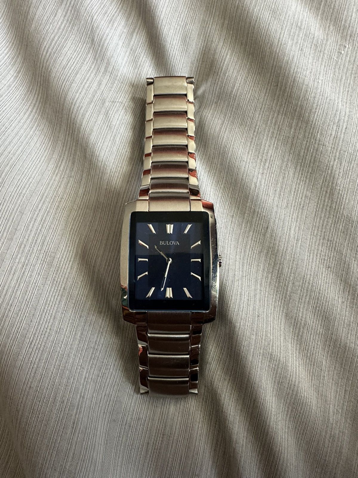 Bulova Bulova Classic Rectangular Stainless Steel Watch | Grailed