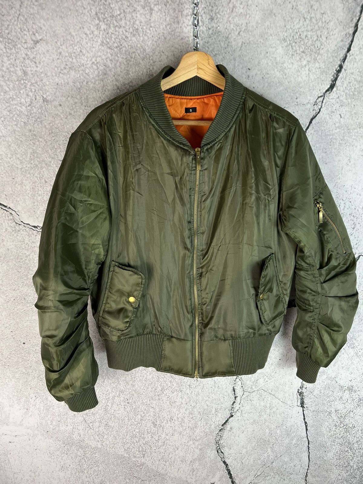 Vintage Vintage Air Force MA-1 Flight Bomber Jacket | Grailed