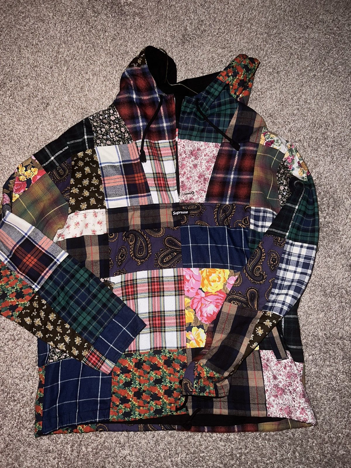 Supreme SUPREME PATCHWORK ANORAK | Grailed