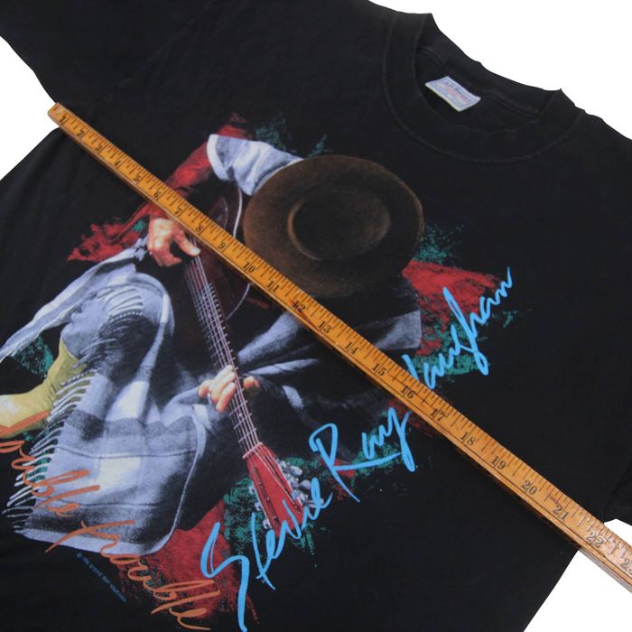 Vintage Vintage 1989 Stevie Ray Vaughan Double Trouble Band T Shirt ...