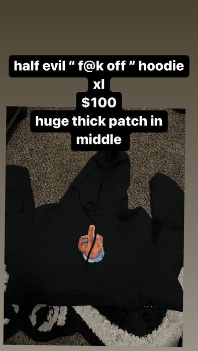 Half Evil Half Evil “ Middle Finger “ | Grailed