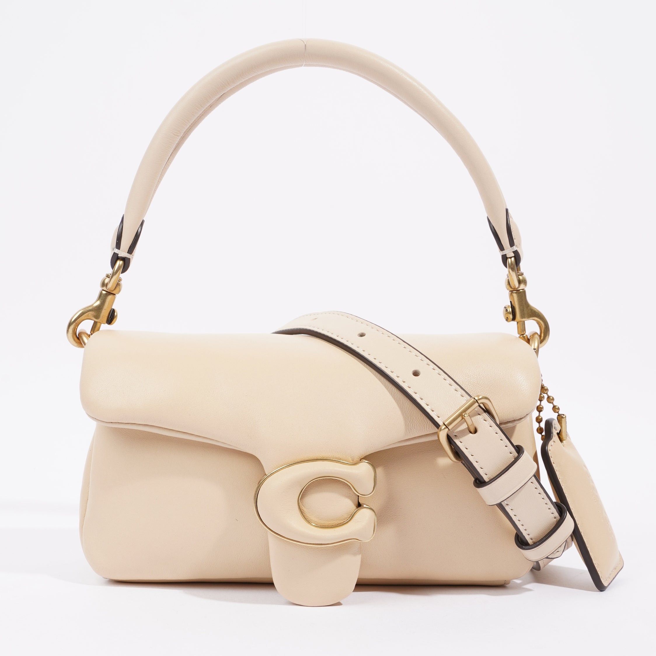 Coach Coach Pillow Tabby Ivory Leather | Grailed