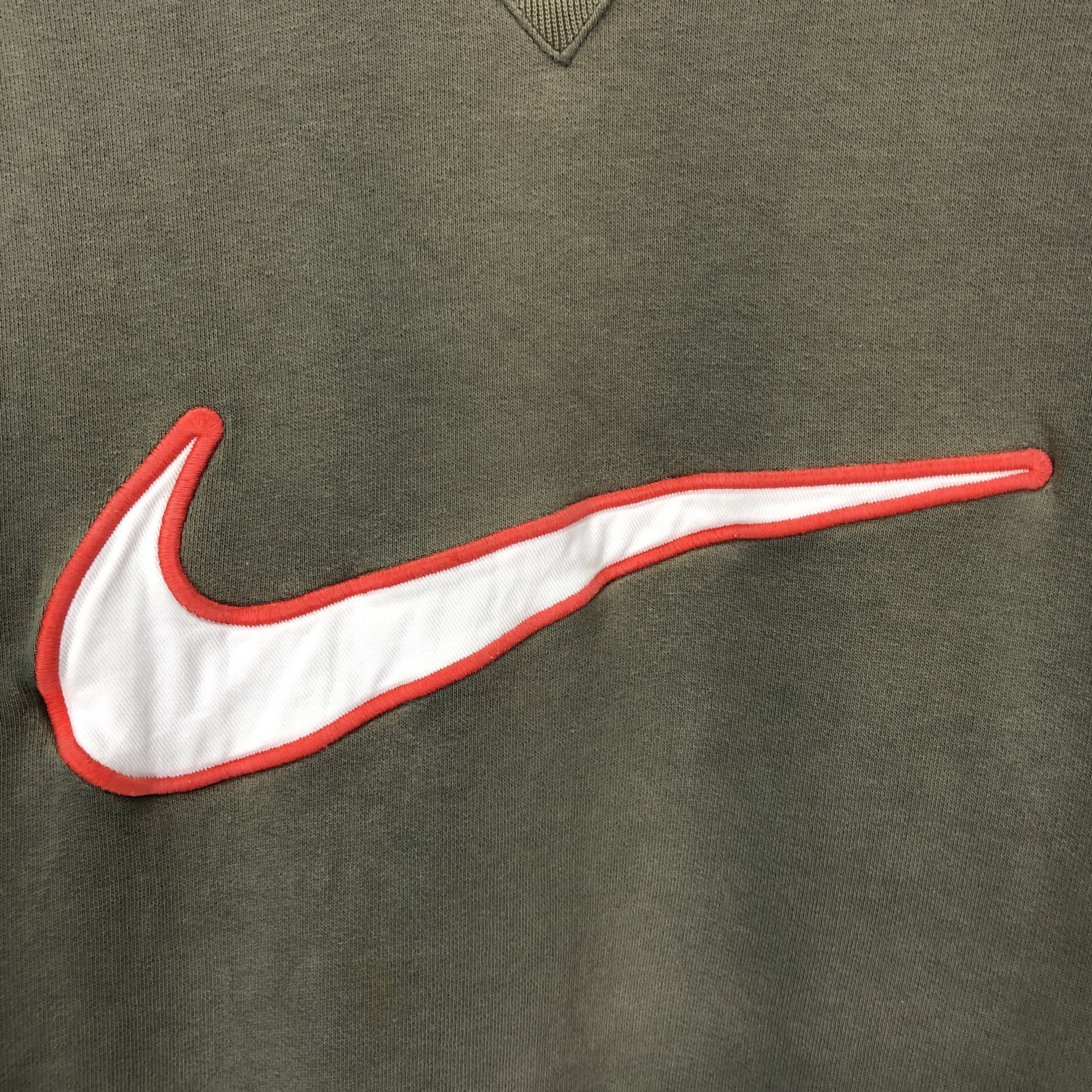 Nike × Streetwear × Vintage 90s Vintage NIKE SILVER LABEL Crew Neck ...