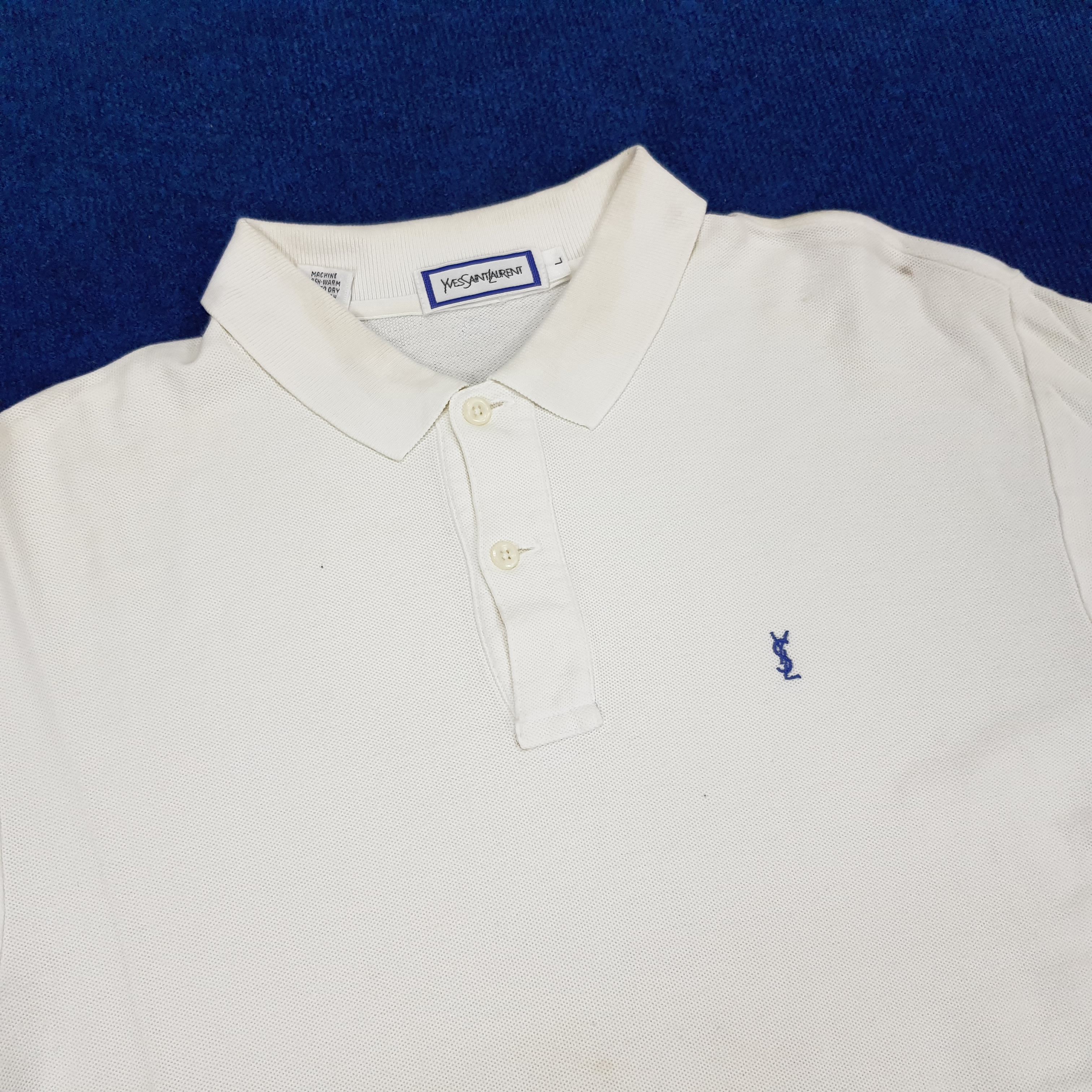 Vintage × Yves Saint Laurent Vintage Yves Saint Laurent YSL Polo Shirt | Grailed