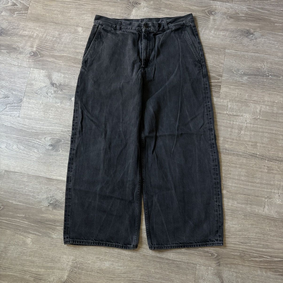 Cos × Vintage Cos Barrel Wide Leg Cropped Denim Pants | Grailed