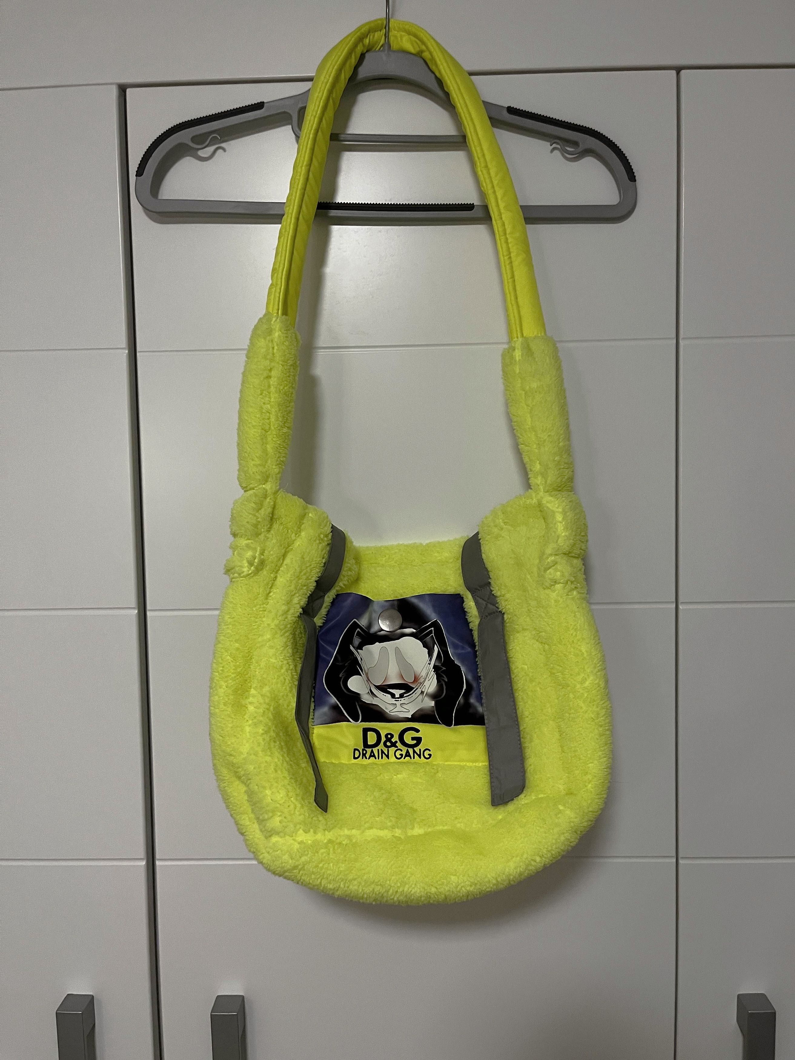 Drain Gang × Sad Boys Bladee Drain Gang D9 Rabbit Star Yellow Bag | Grailed