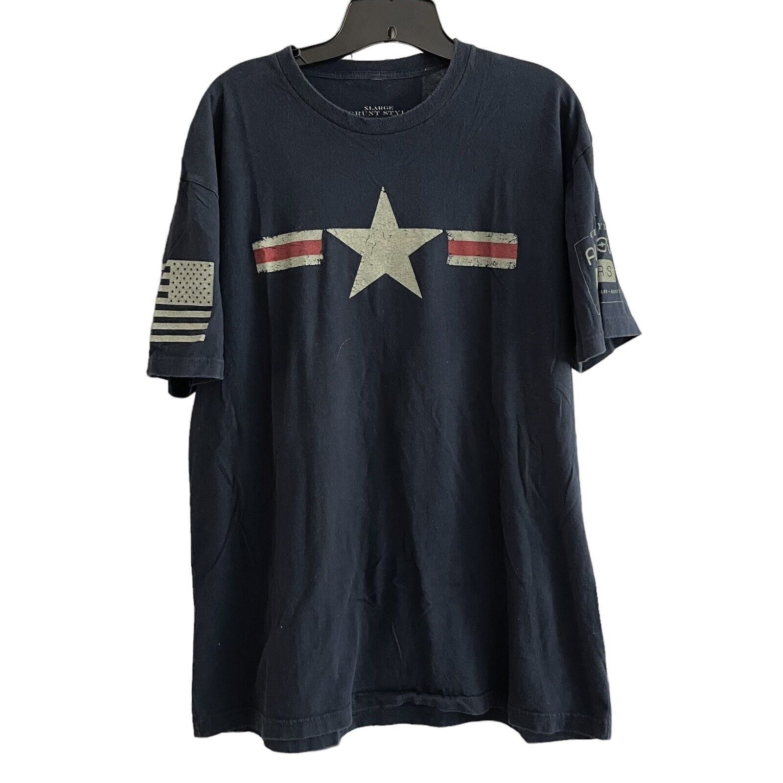 Grunt Style Grunt Style GS Mens L Large Tee Shirt Blue Short Sleeve ...