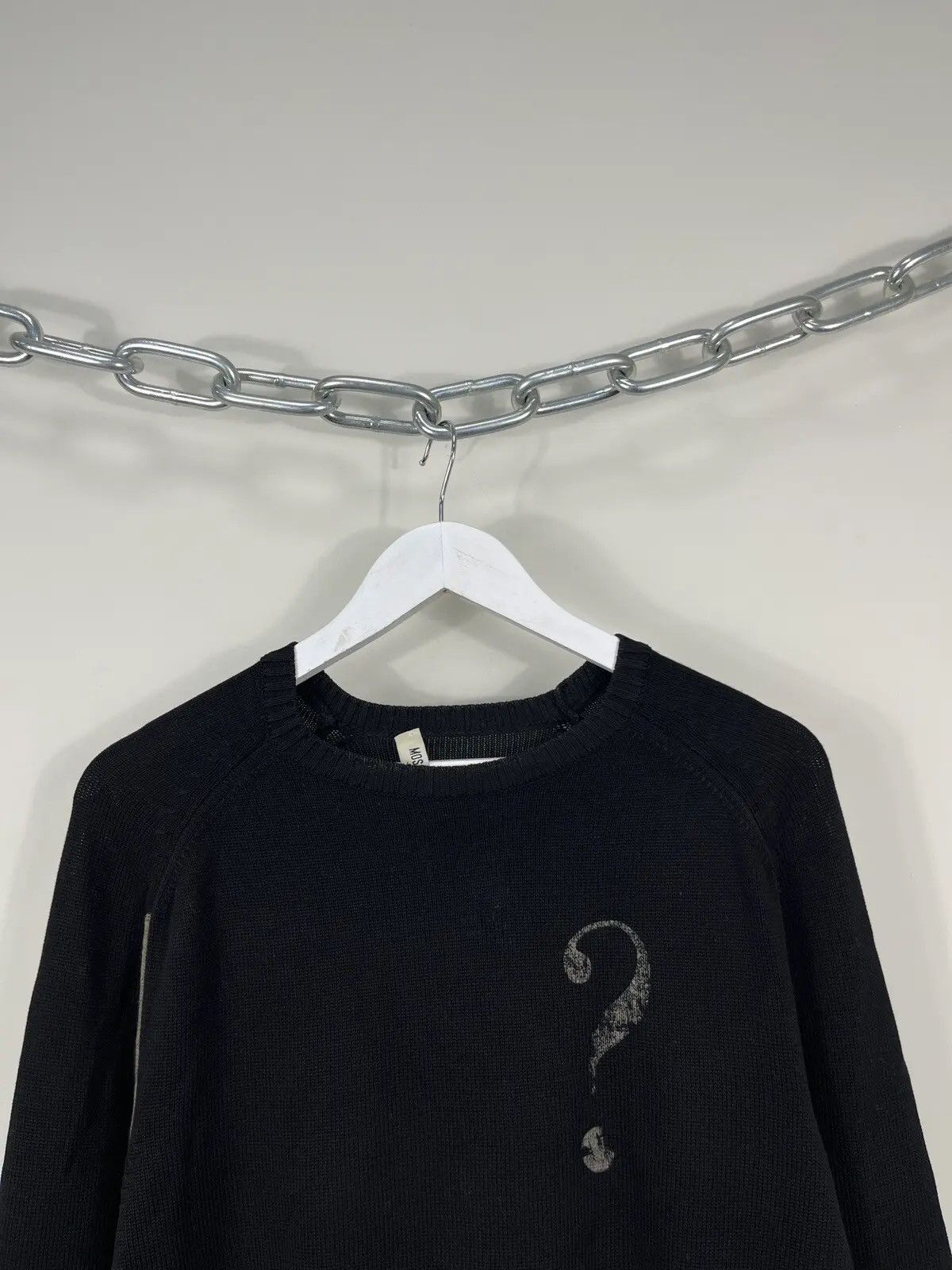 Avant Garde × Moschino × Vintage Vintage Moschino Question Mark Avant ...