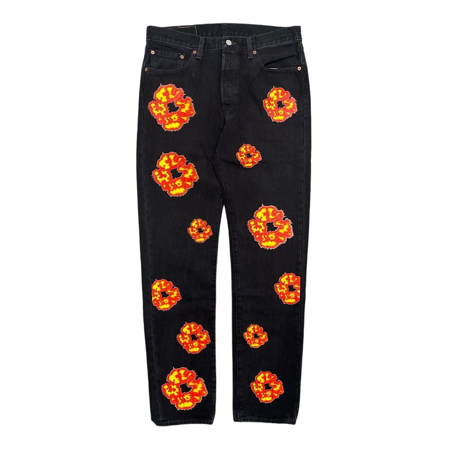 DENIM TEARS x Offset 501 Jeans Black | Grailed