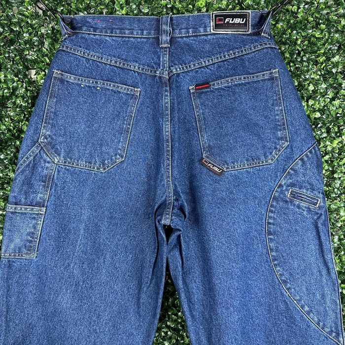 Vintage JNCO STYLE FUBU Wide Leg Baggy Jeans | Grailed