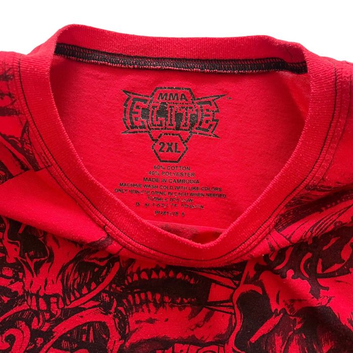 Ed Hardy MMA Elite Double Layer Cyber Y2K Style Long Sleeve | Grailed