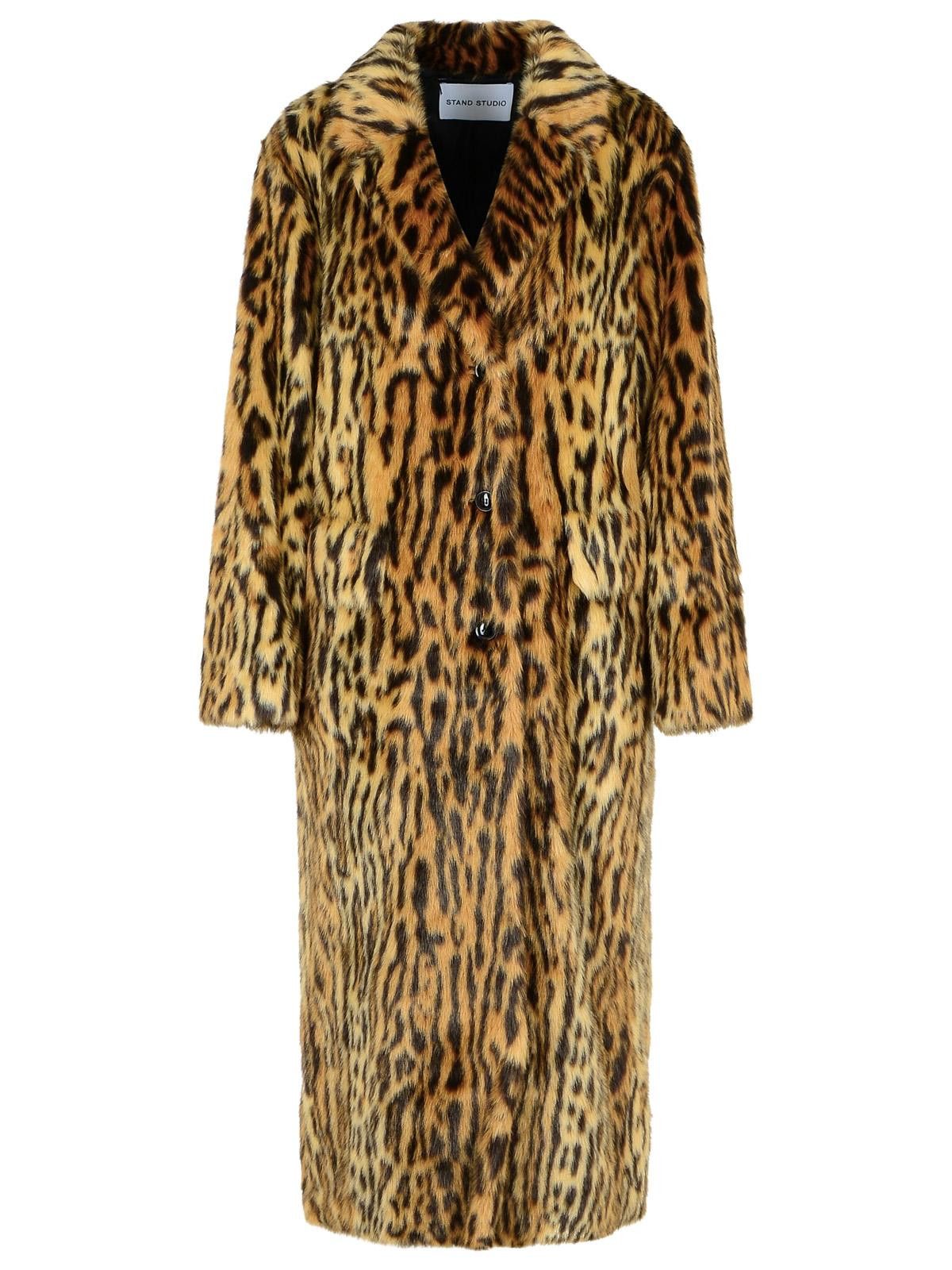 STAND STUDIO STAND STUDIO 'Marceline' Animal Fur Coat | Grailed