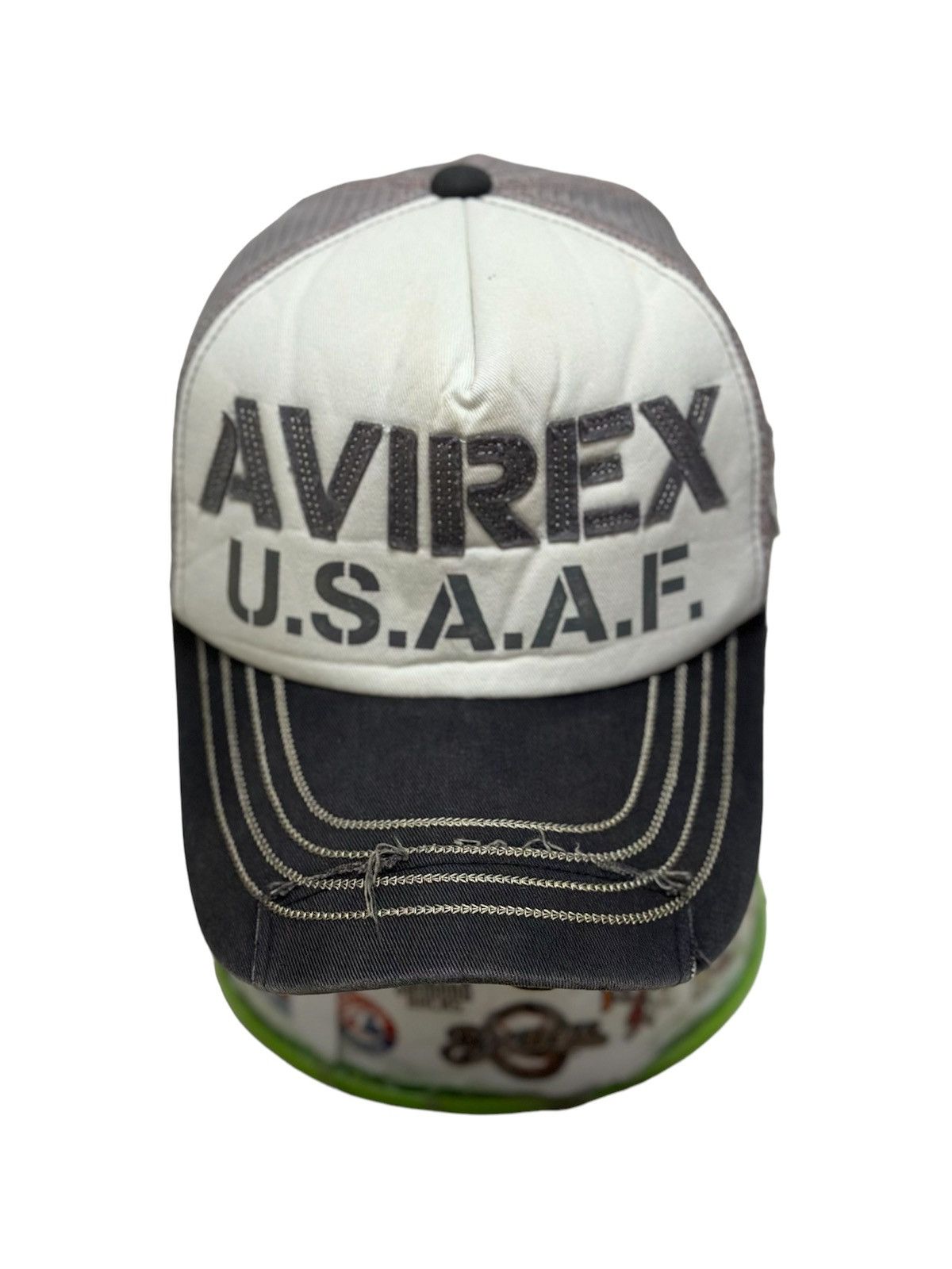 Avirex Avirex Destressed Design Trucker Hat | Grailed
