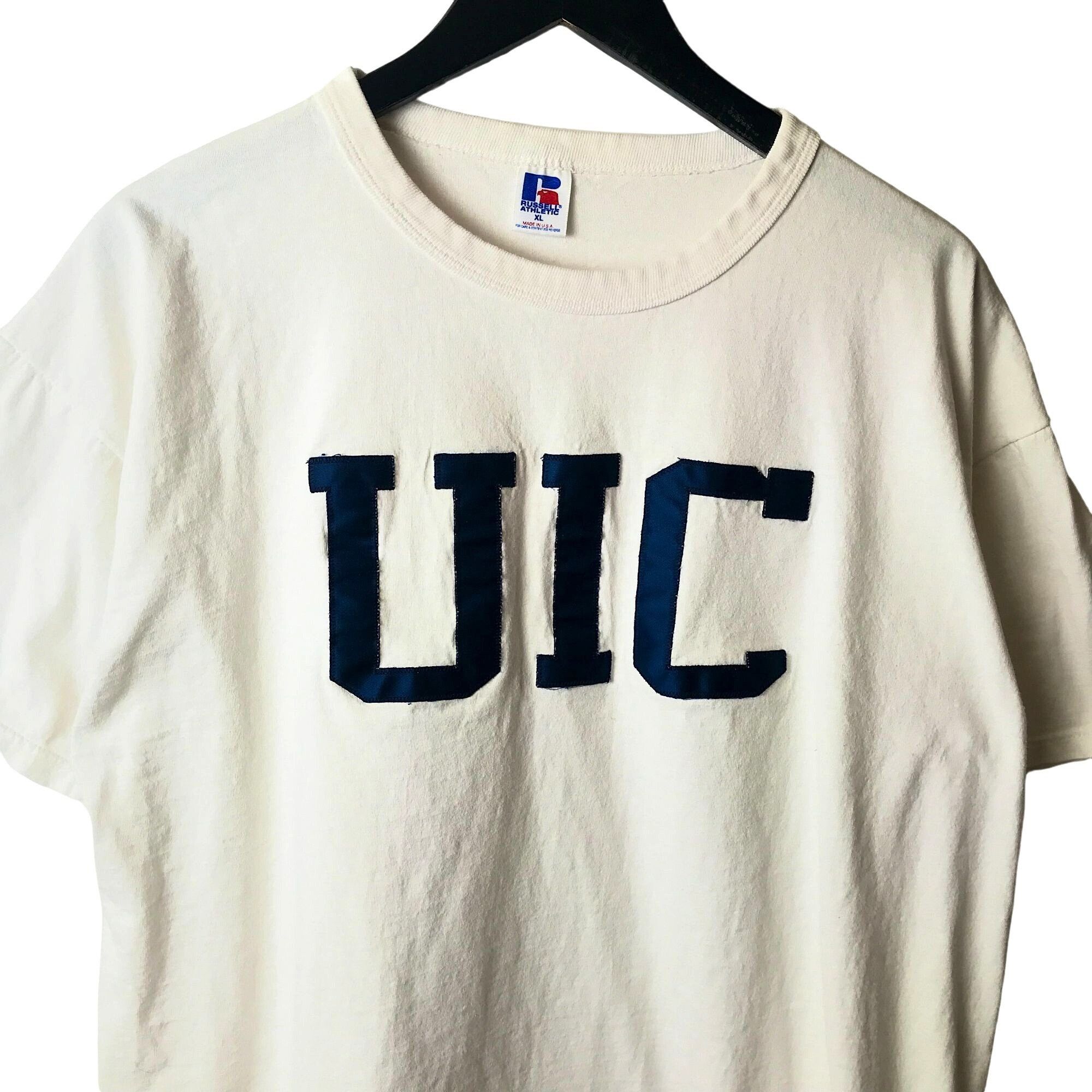 Vintage Vintage 90s UIC University of Illinois Chicago T Shirt White ...
