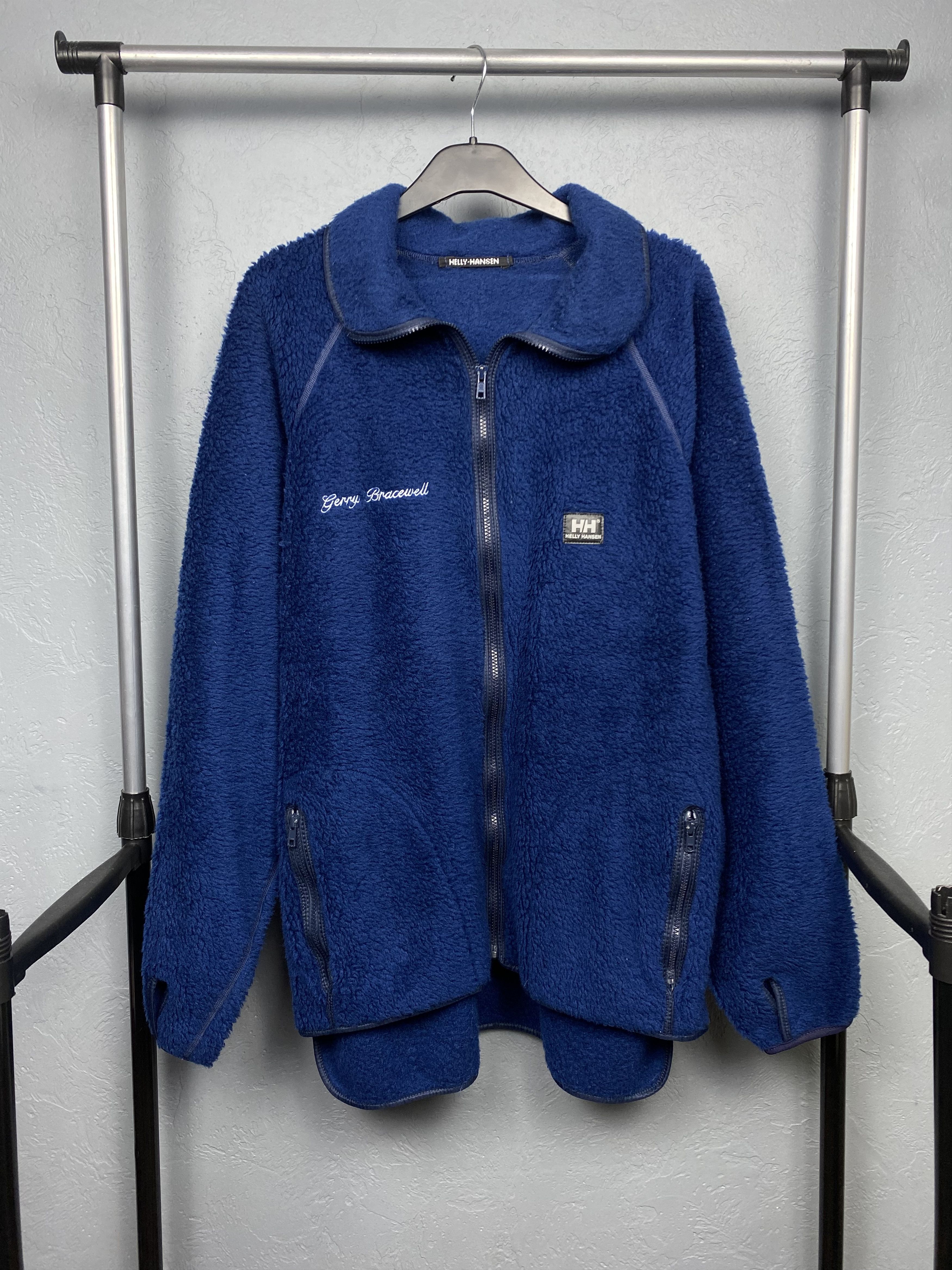 Helly Hansen × Vintage Helly Hansen 90s Vintage Mens Teddy Fleece ...