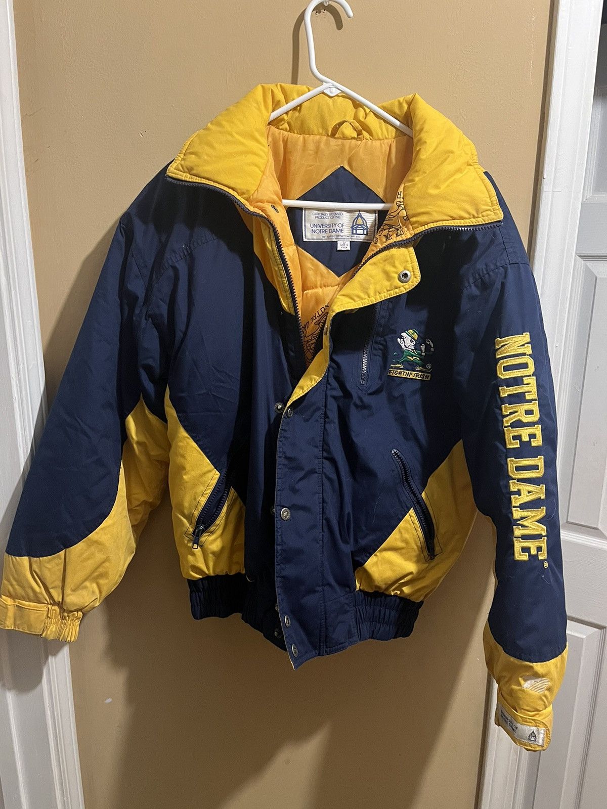 Streetwear × Vintage Vintage Notre Dame Jacket | Grailed