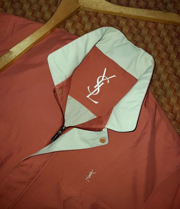 Vintage 💥Rare Color Orange💥Vintage Yves Saint Laurent x Ysl Jacket ...