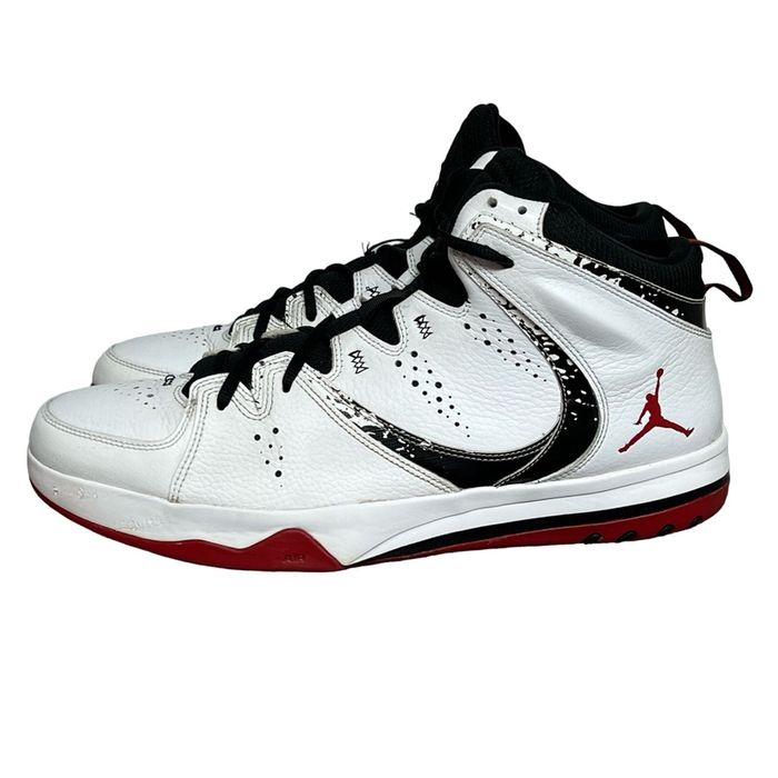 Jordan Brand Air Jordan Phase 23 2 White Black Red Basketball Shoes ...