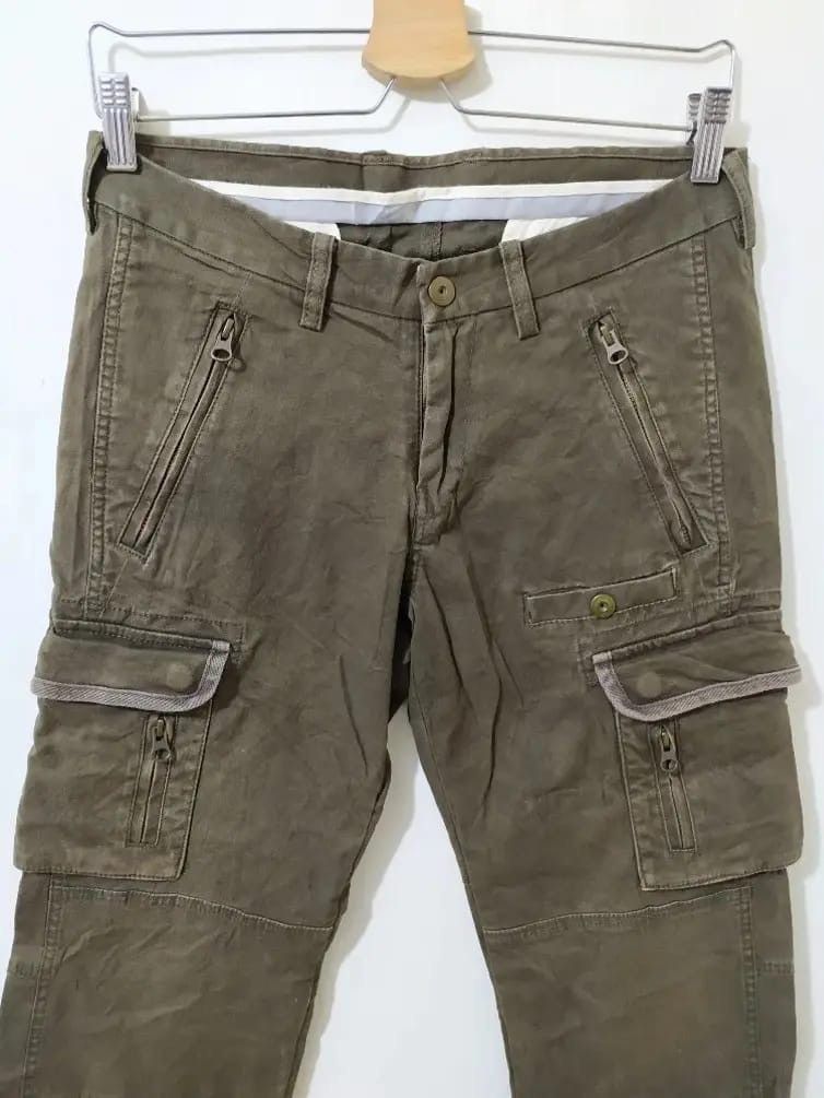 Military Japanese Brand ABAHOUSE Multipocket Cargo Pants | Grailed