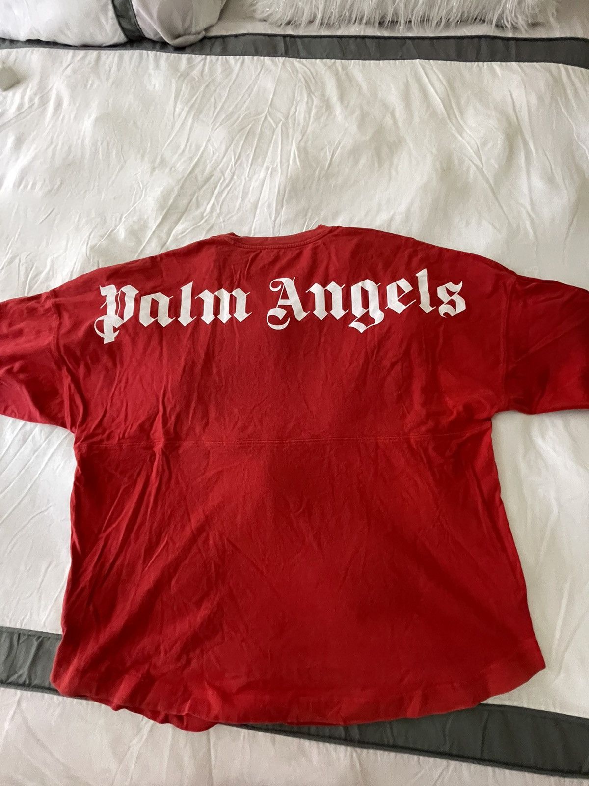 Palm Angels Red Palm Angels t-shirt | Grailed