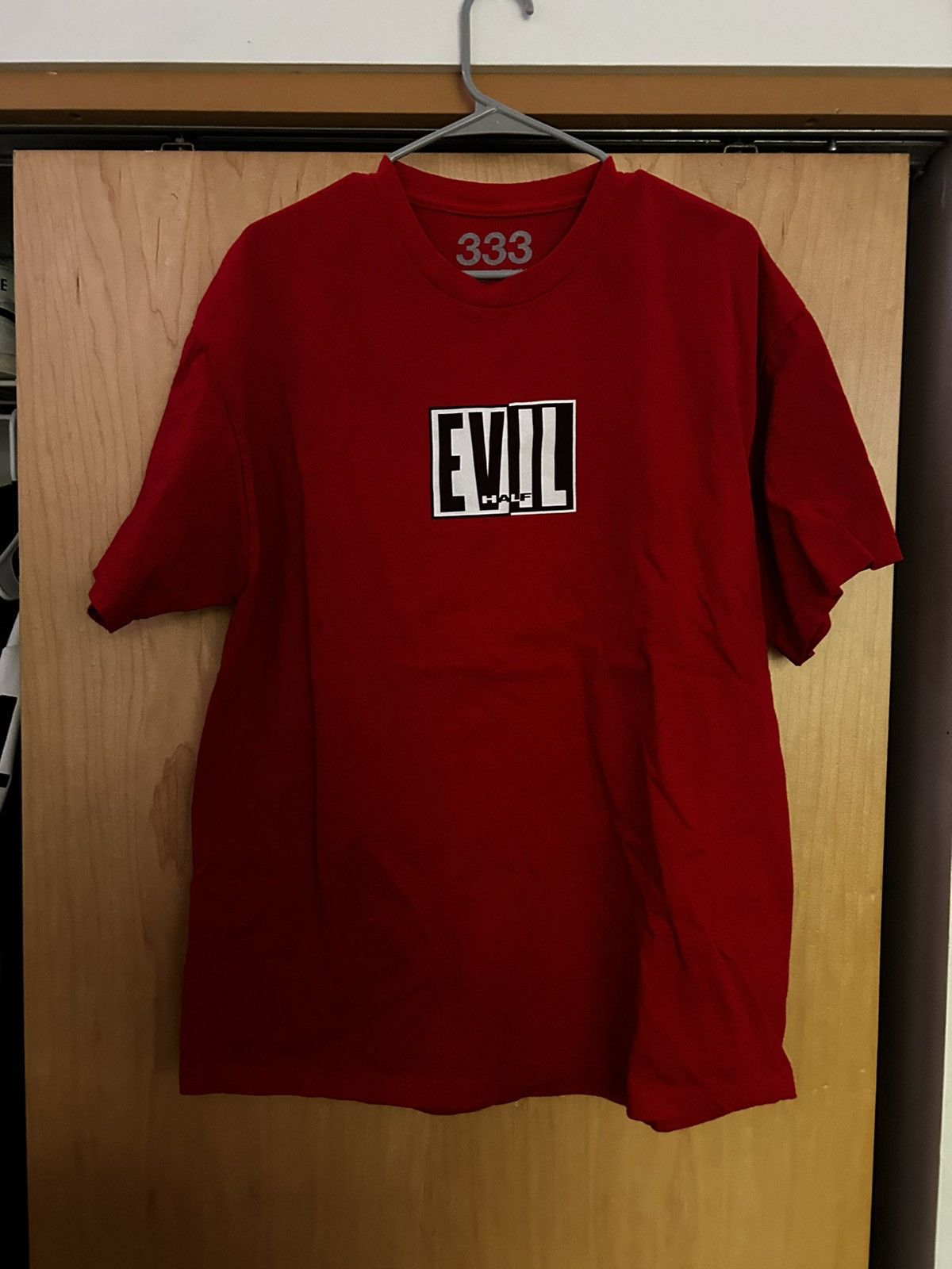 Half Evil Half evil 333 tee | Grailed