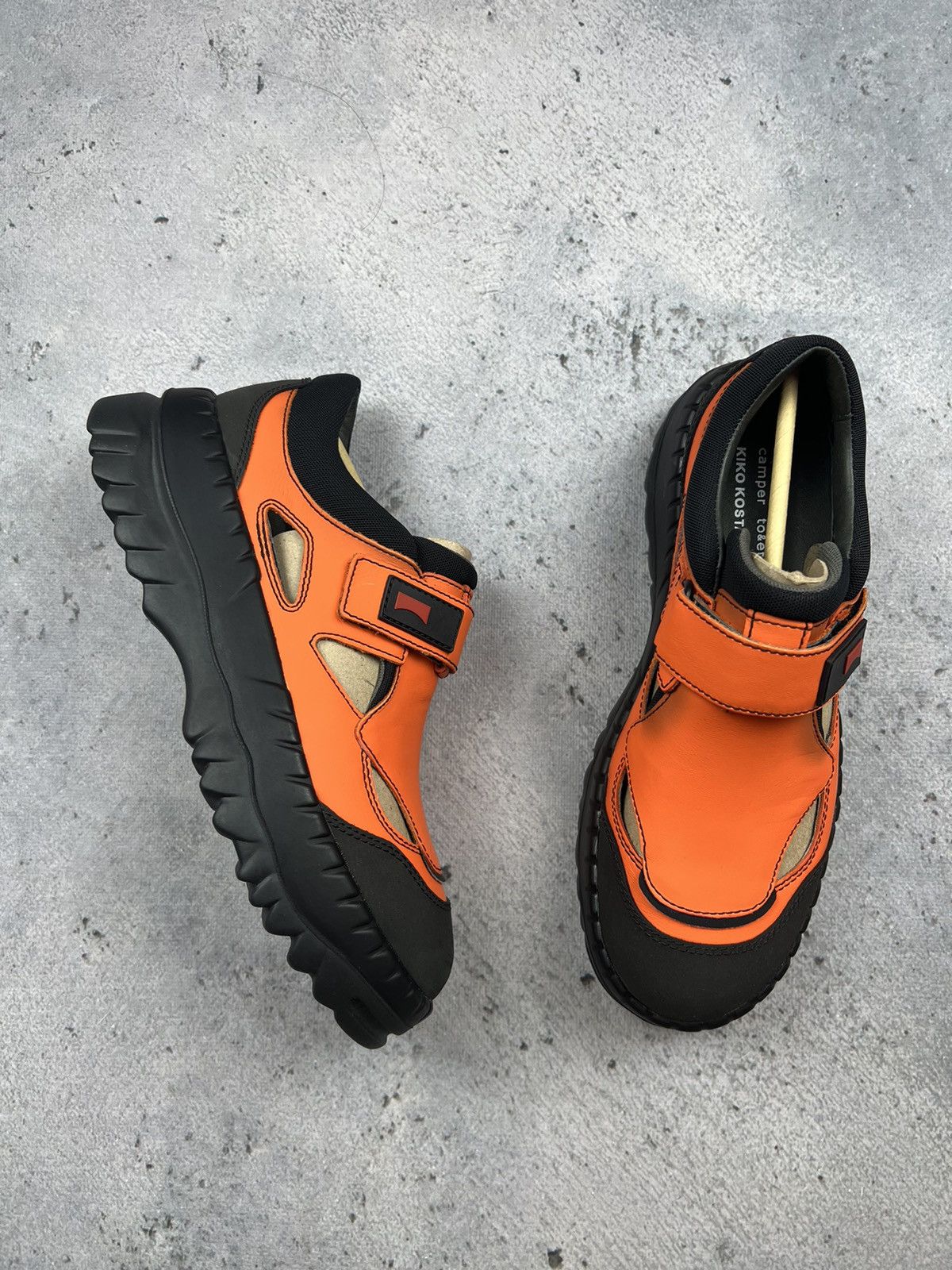 Camper × Kiko Kostadinov Camper x Kiko Kostadinov Teix sandal boots ...