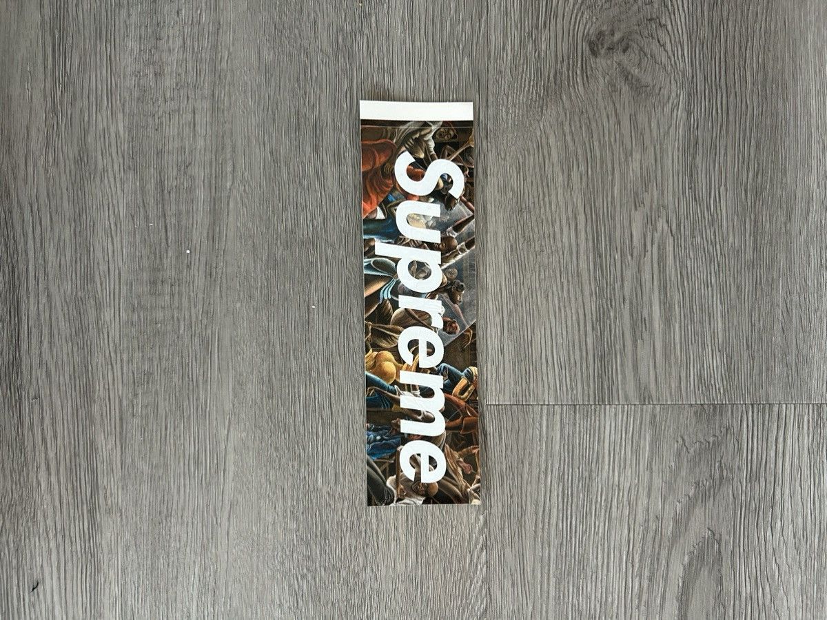 Supreme Supreme Last Supper Box Logo Sticker | Grailed