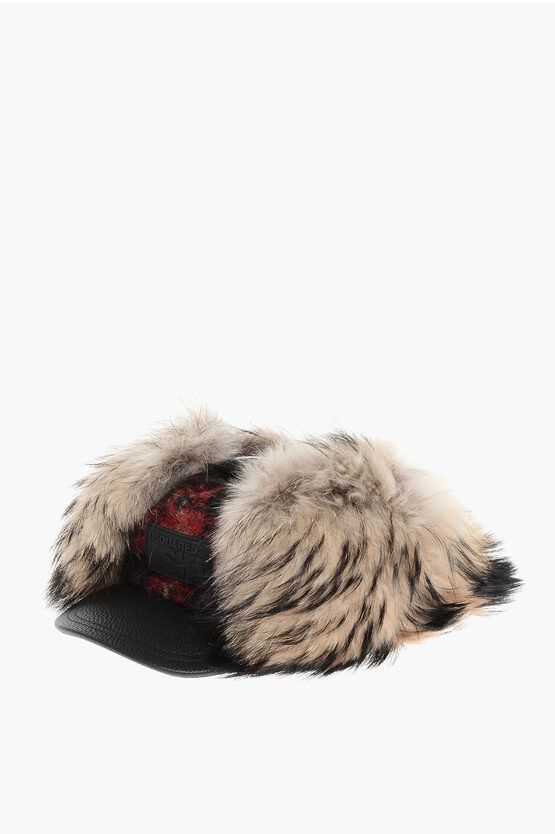 Dsquared2 SKI Wool Cap with Real Fur Detail | Grailed