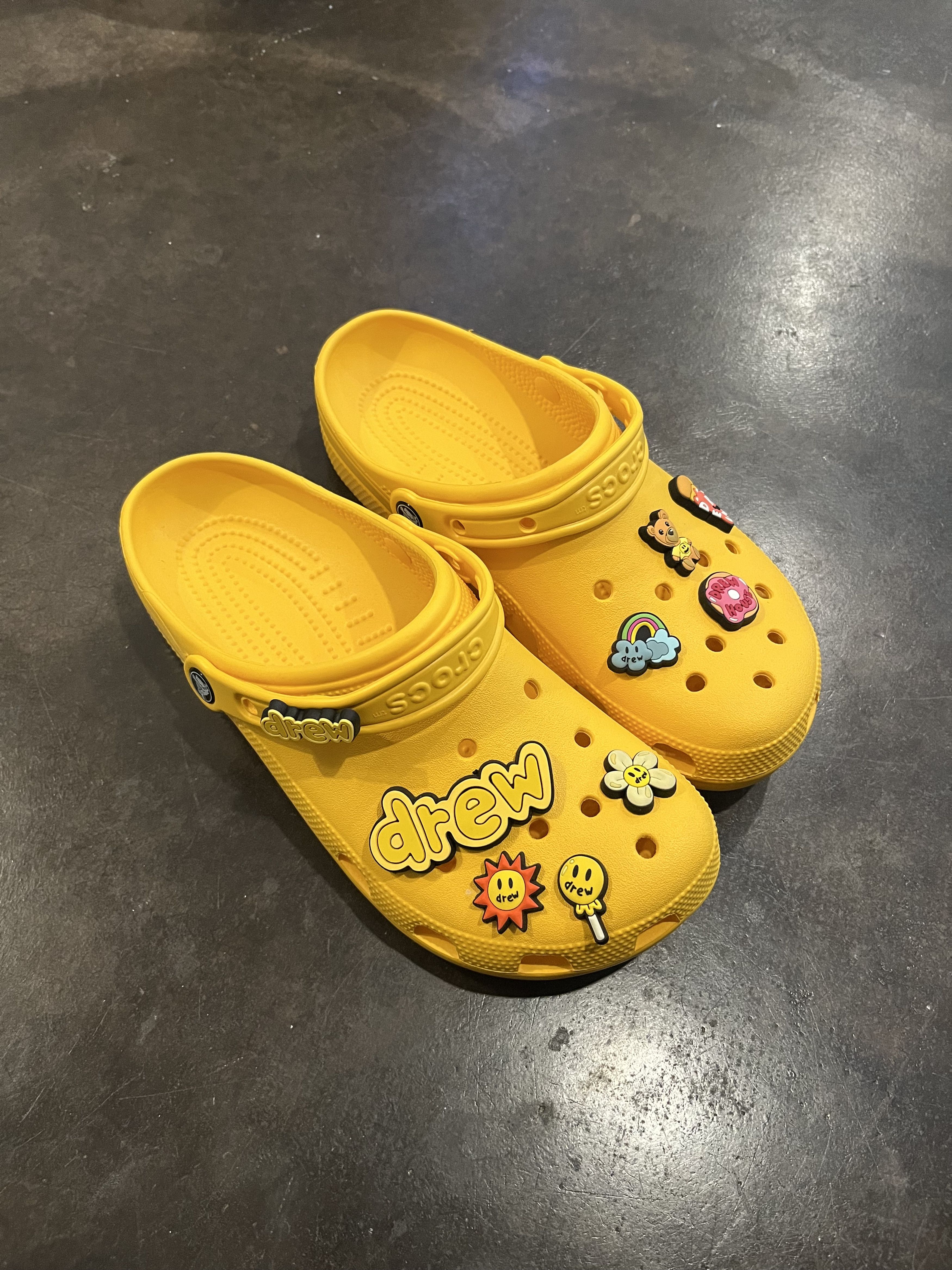 Crocs × Drew House Drew House x Crocs - Yellow | Grailed
