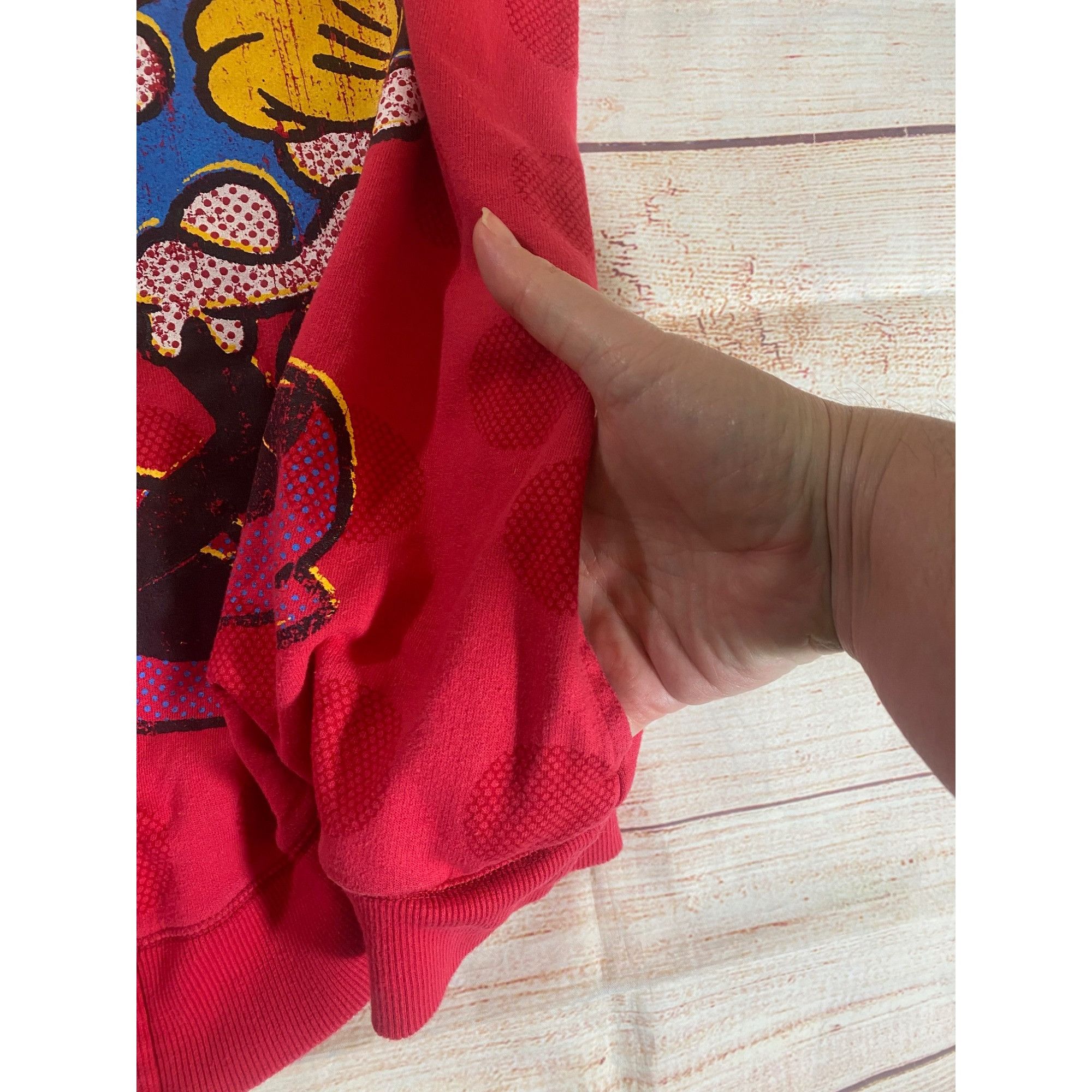 Disney Disney Store Official Merch Red Minnie Mouse Fullo Zip Hoode ...