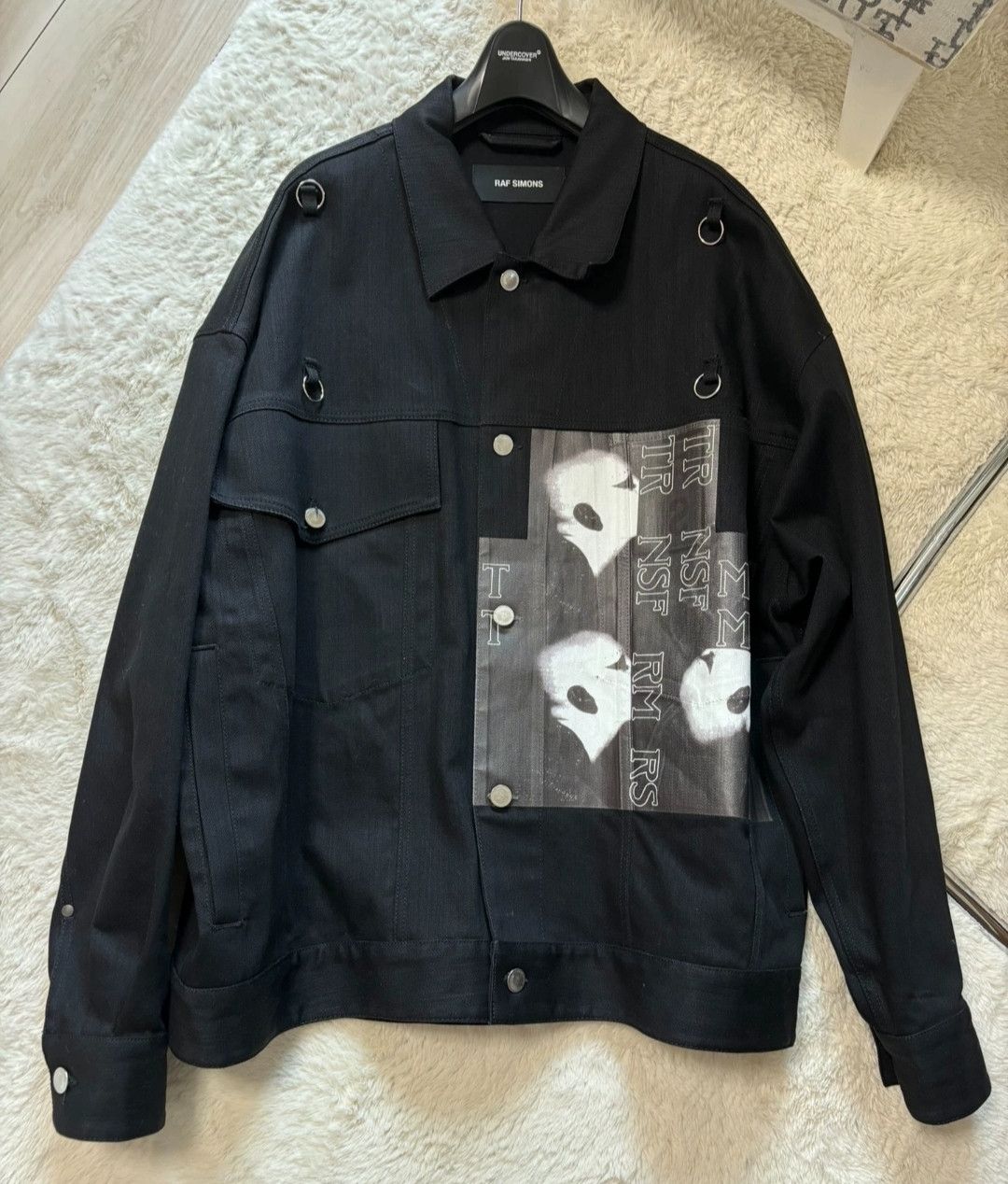 Raf Simons Raf Simons 19SS Silver Ring Jacket | Grailed