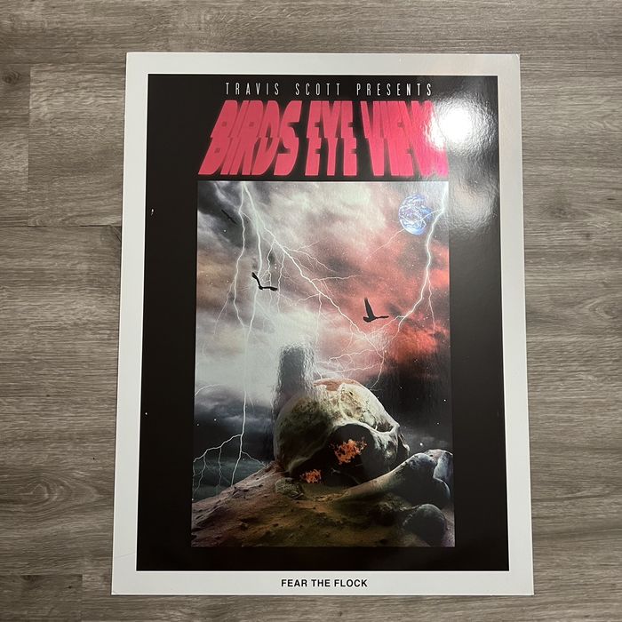 Travis Scott Travis Scott Birds Eye View Tour Poster Fear The Flock ...