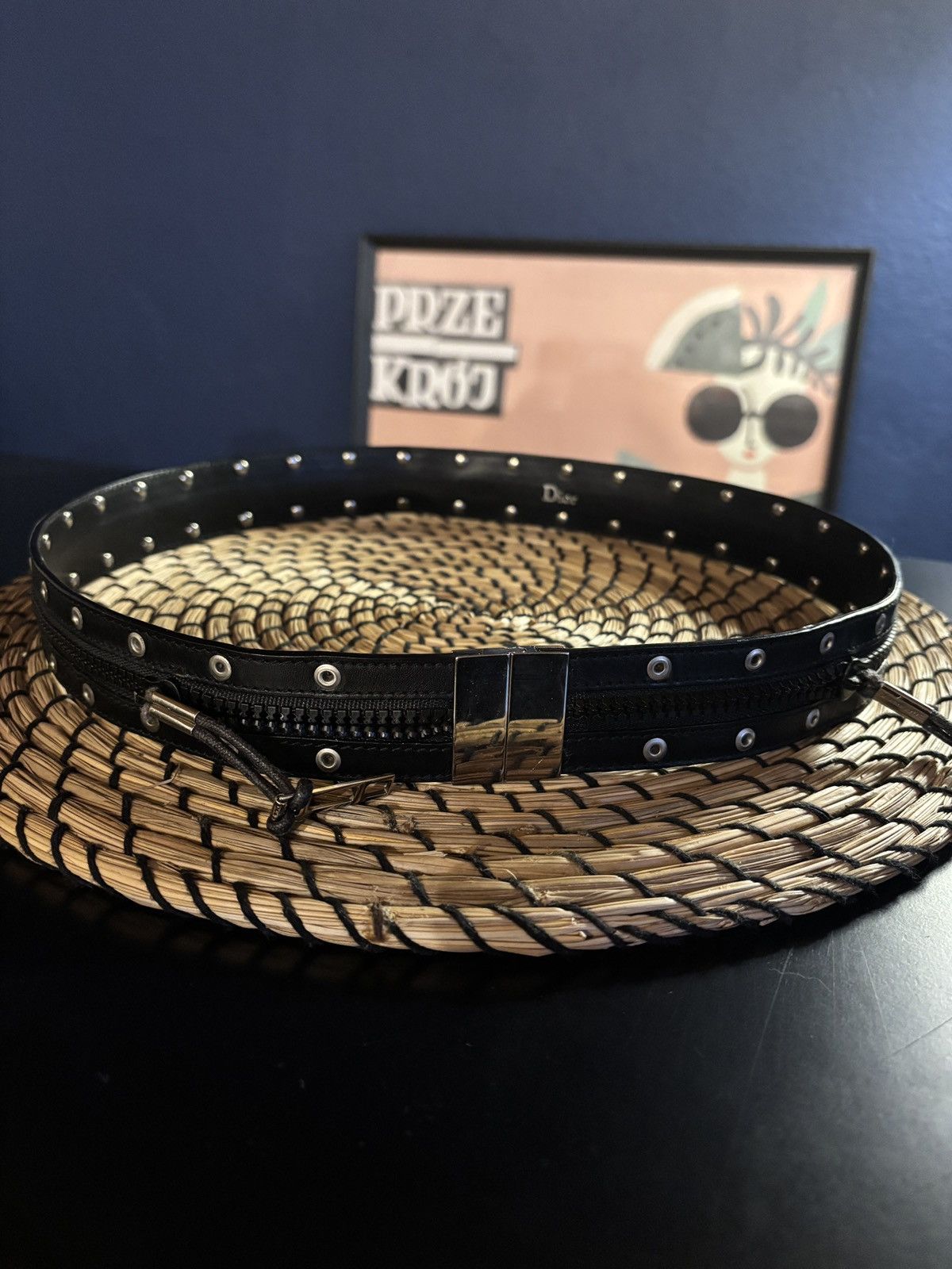 Dior × Hedi Slimane SS04 “Strip” Dior Homme Belt | Grailed