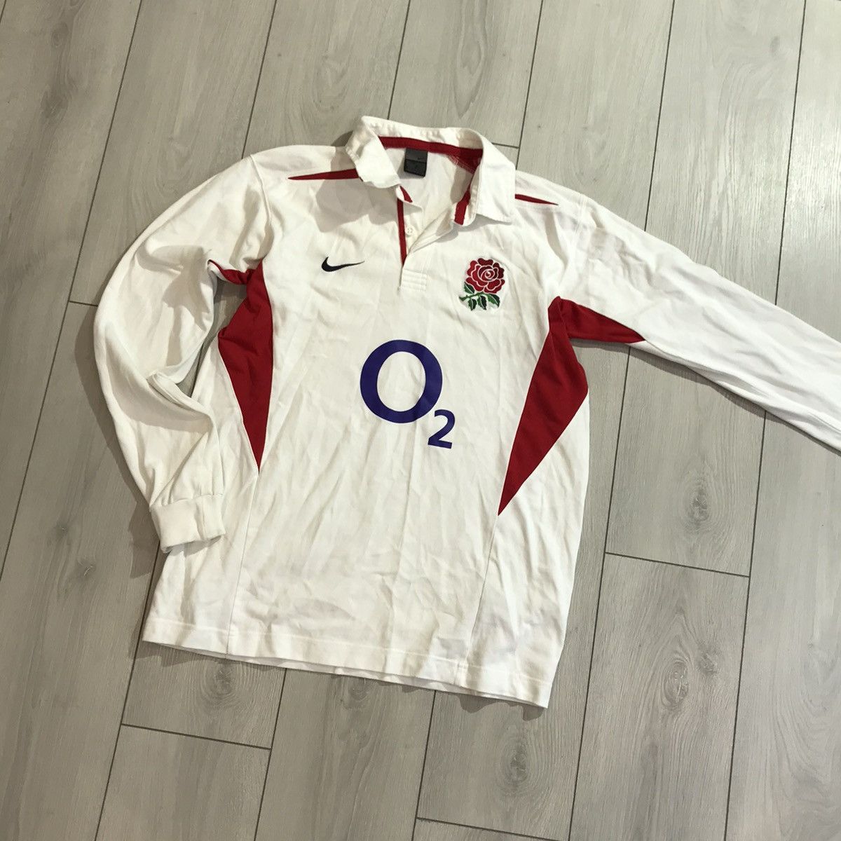 Nike 🥷🏽 ENGLAND RUGBY LEAGUE VINTAGE RETRO JERSEY TEE NIKE 90s | Grailed