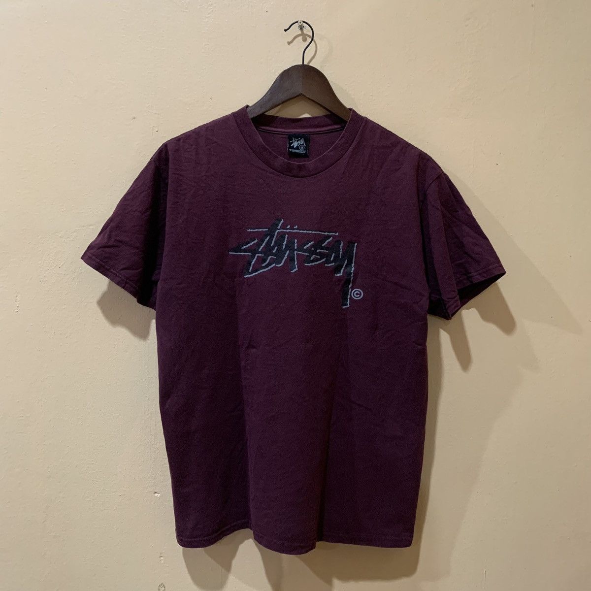 Streetwear × Stussy × Vintage Vintage Stussy Fonts Tshirt | Grailed