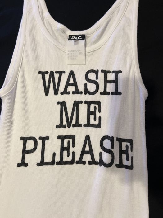 Dolce & Gabbana WASH ME PLEASE Dolce and Gabanna | Grailed