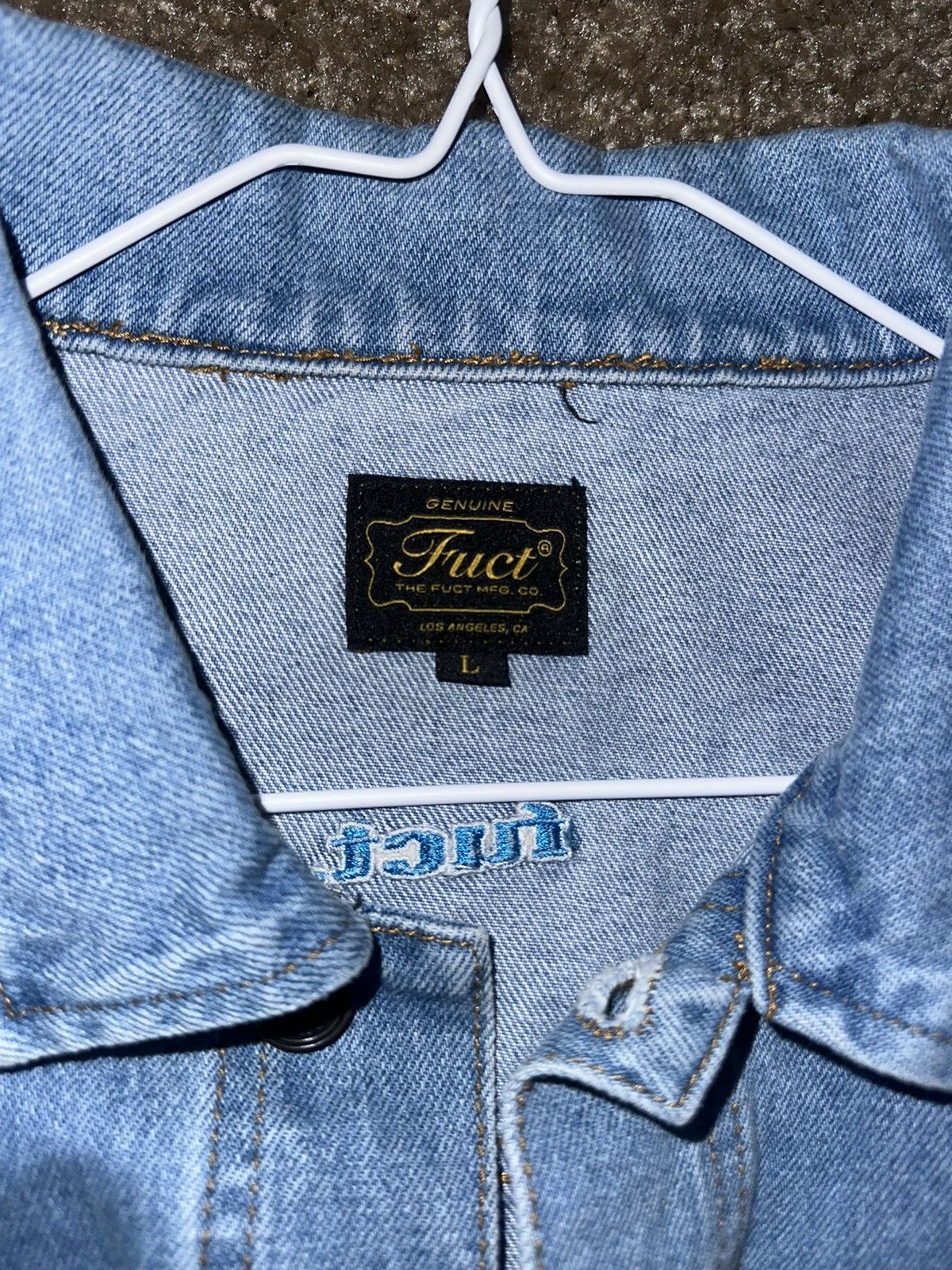 Fuct × Streetwear Fuct Denim Jacket | Grailed