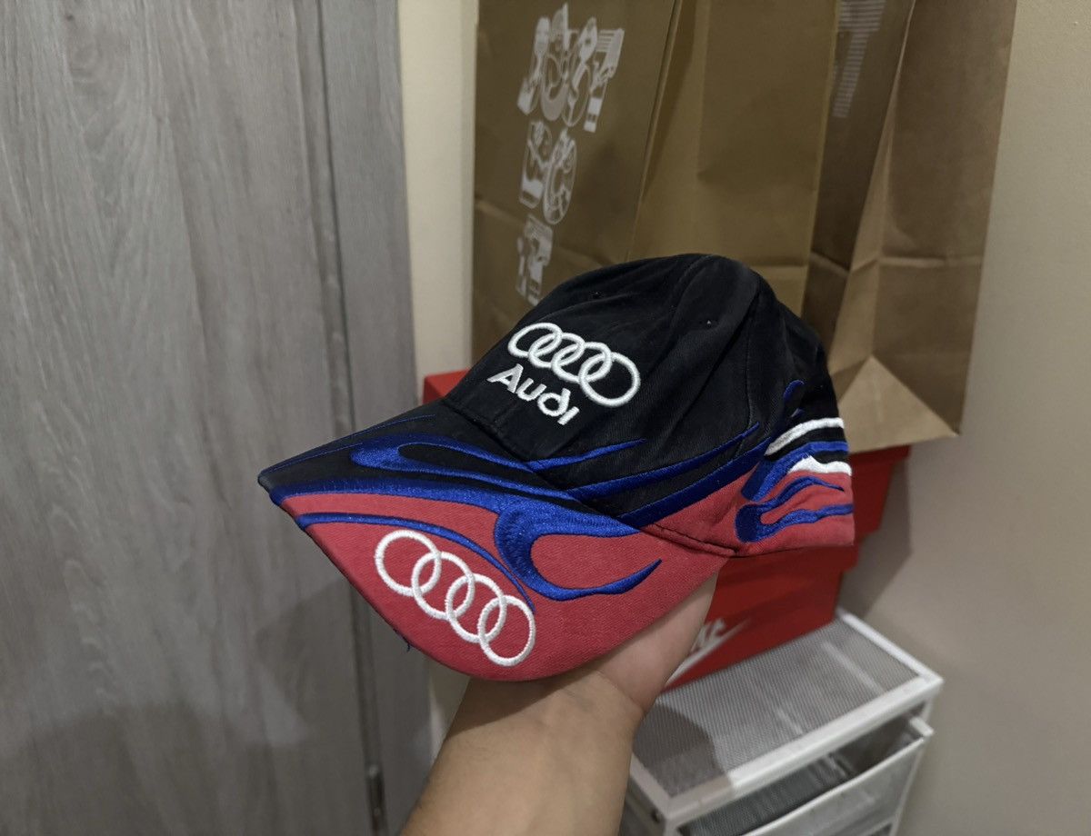 Audi × Racing × Vintage Audi Hat Vintage Racing Y2K Streetwear | Grailed