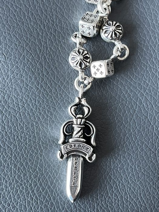 Chrome Hearts 🎲 🎲 🎲 Super RARE Brand NEW DBL Dice 🎲 Dagger Limited ...