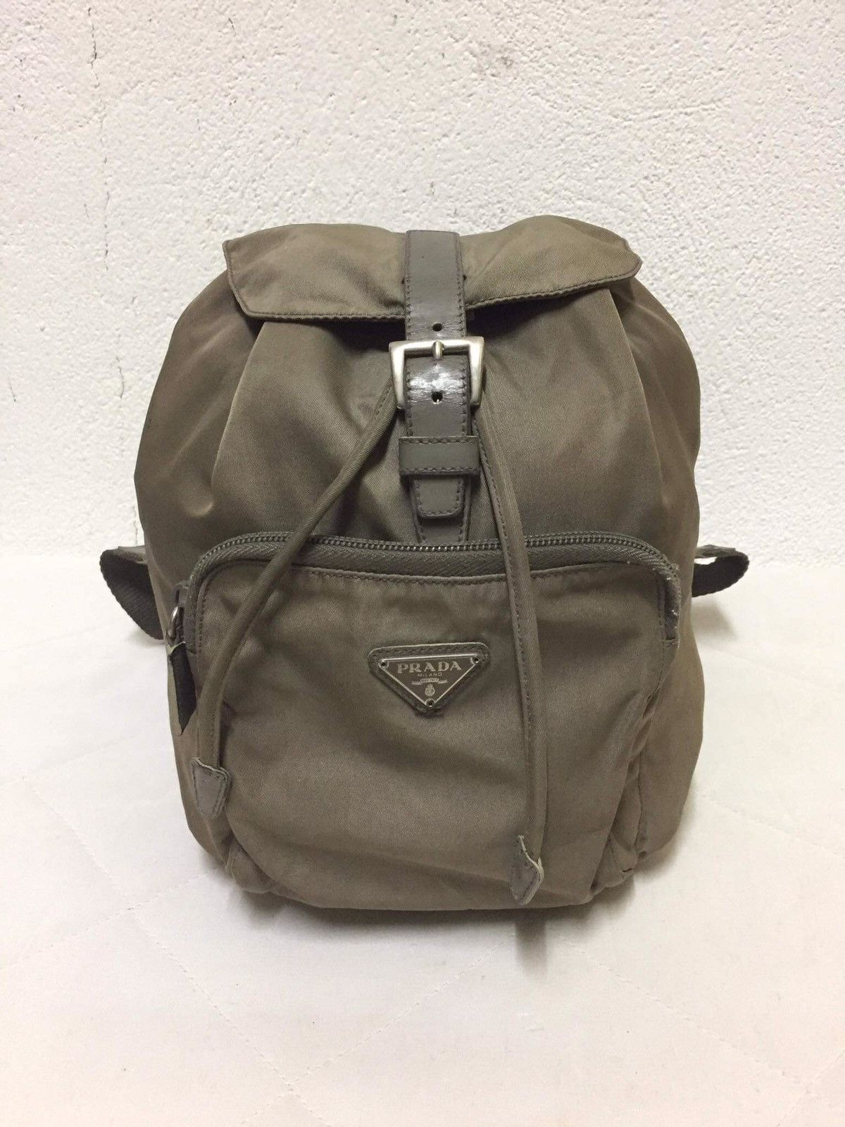 Prada Authentic Prada Nylon Mini Backpack | Grailed