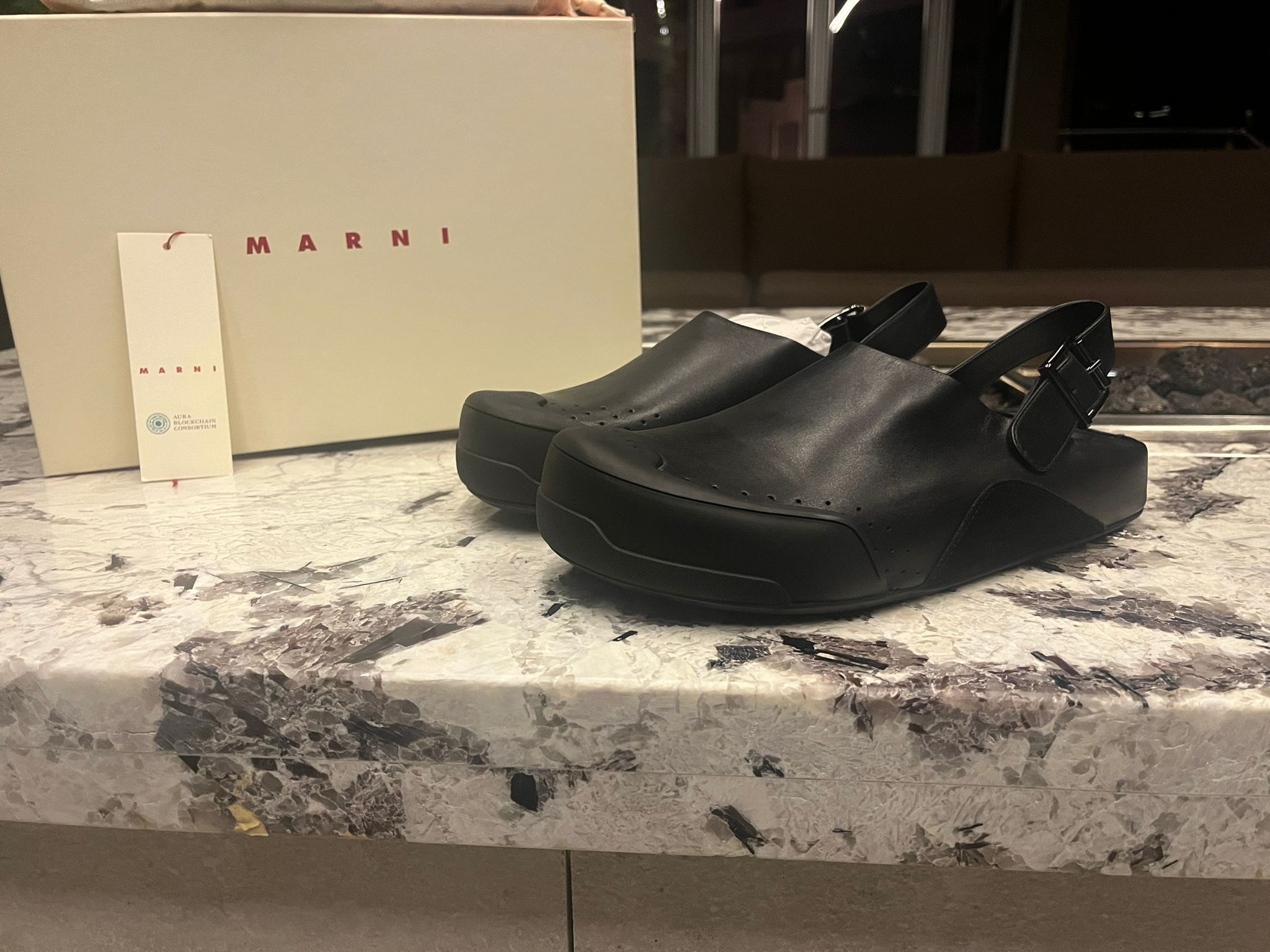 Marni Sabot Shoes in Black | Grailed
