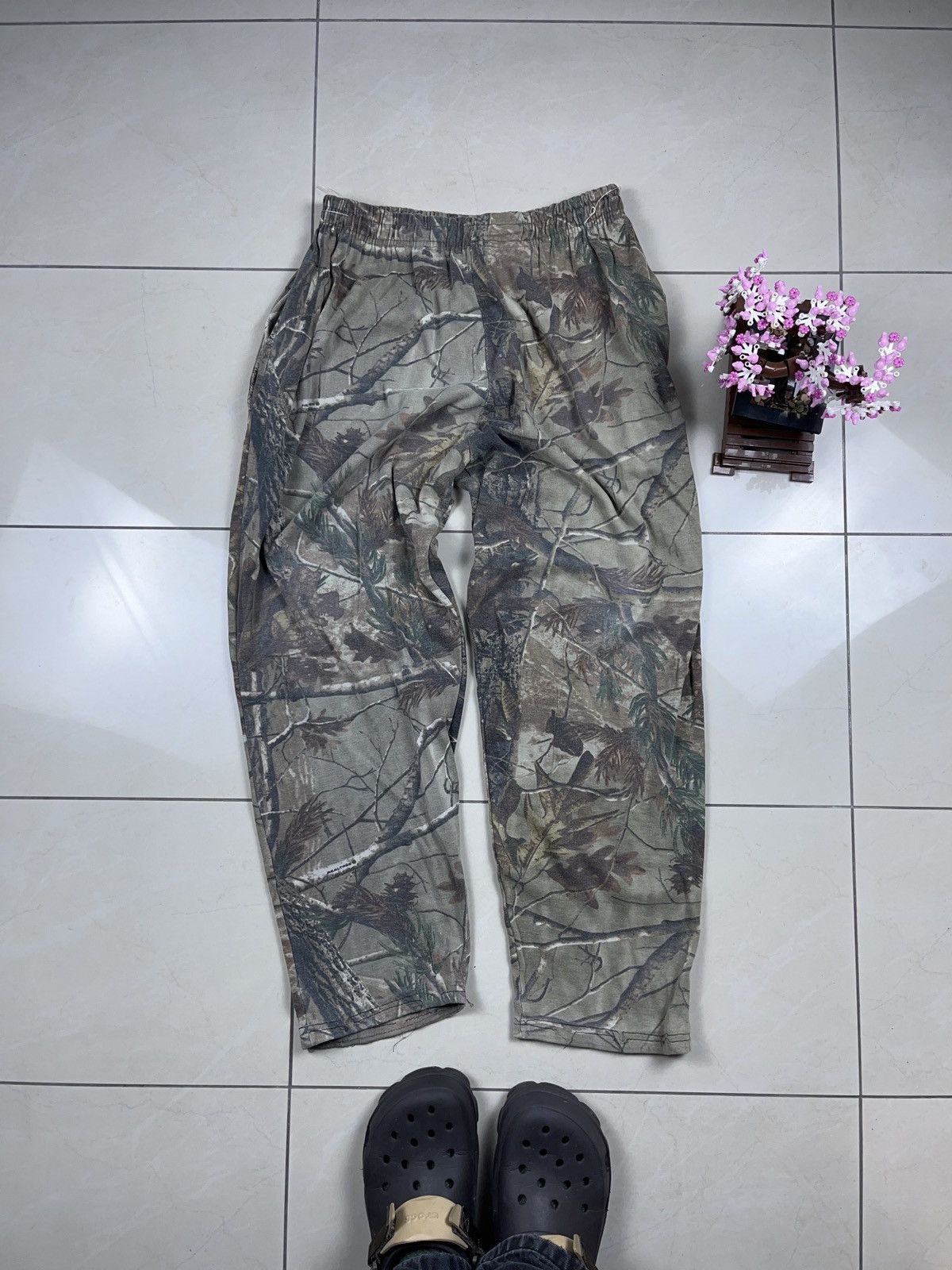 Vintage vintage realtree forest camo loose fit sweatpants | Grailed