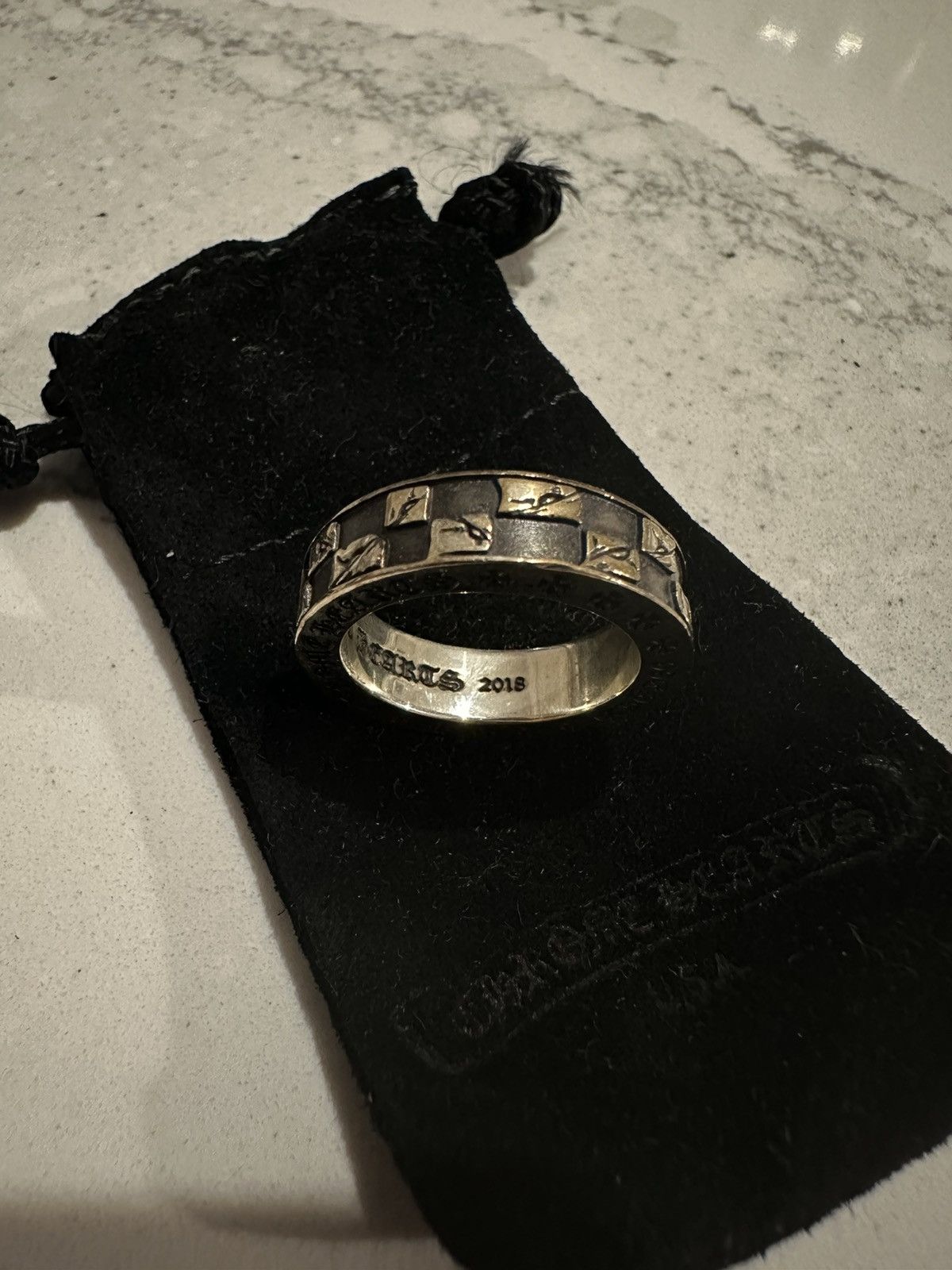 Chrome Hearts Chrome Hearts Mattyboy 99 eyes ring size 8 | Grailed