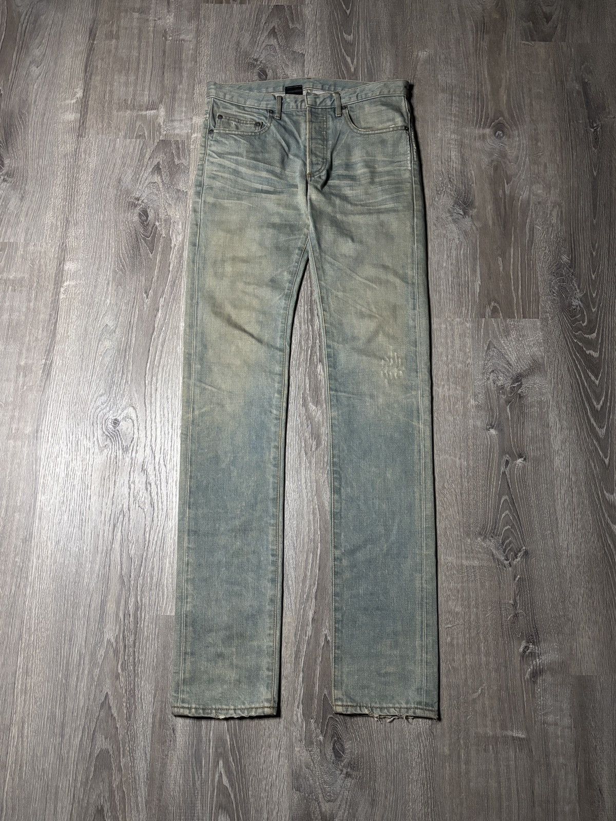 Dior dior ss04 bleu claire denim | Grailed