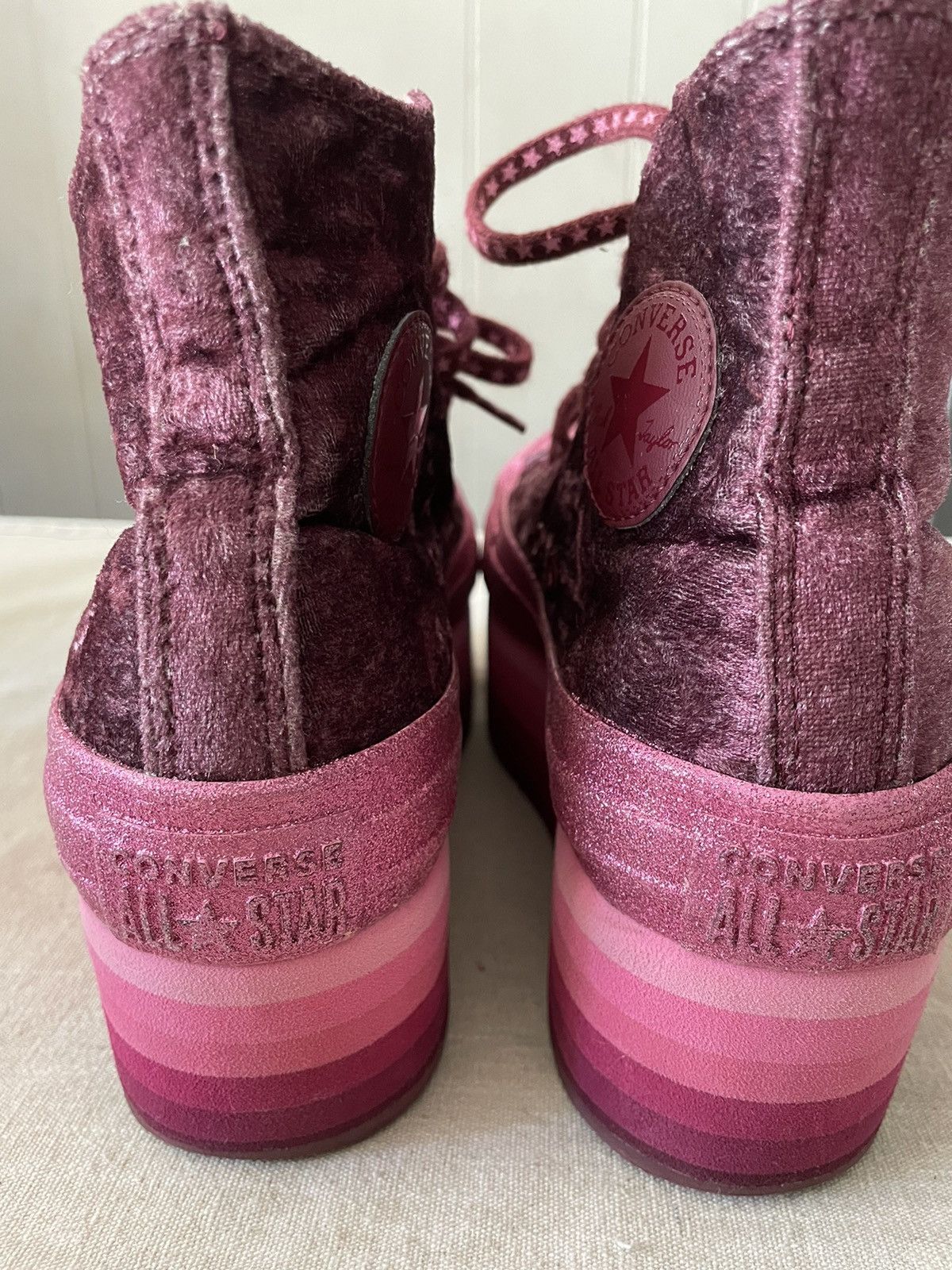Converse x Miley Cyrus Shoes Women’s 5.5 Pink Platform