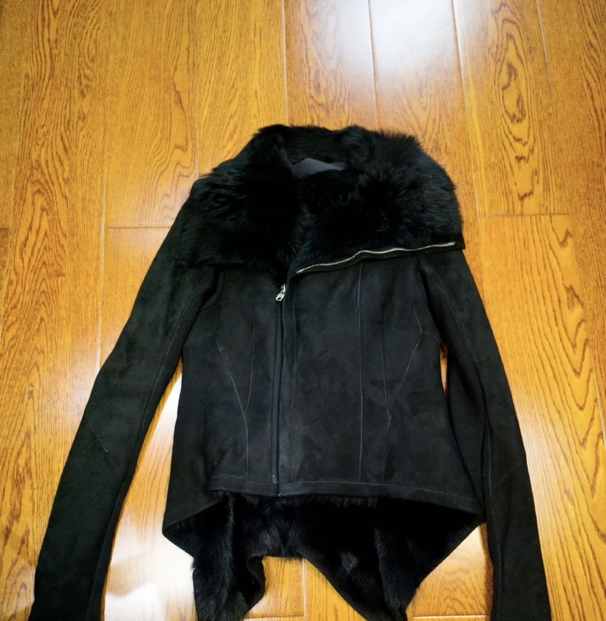 Rick Owens Rick Owens Fur Jacket Grailed 1476